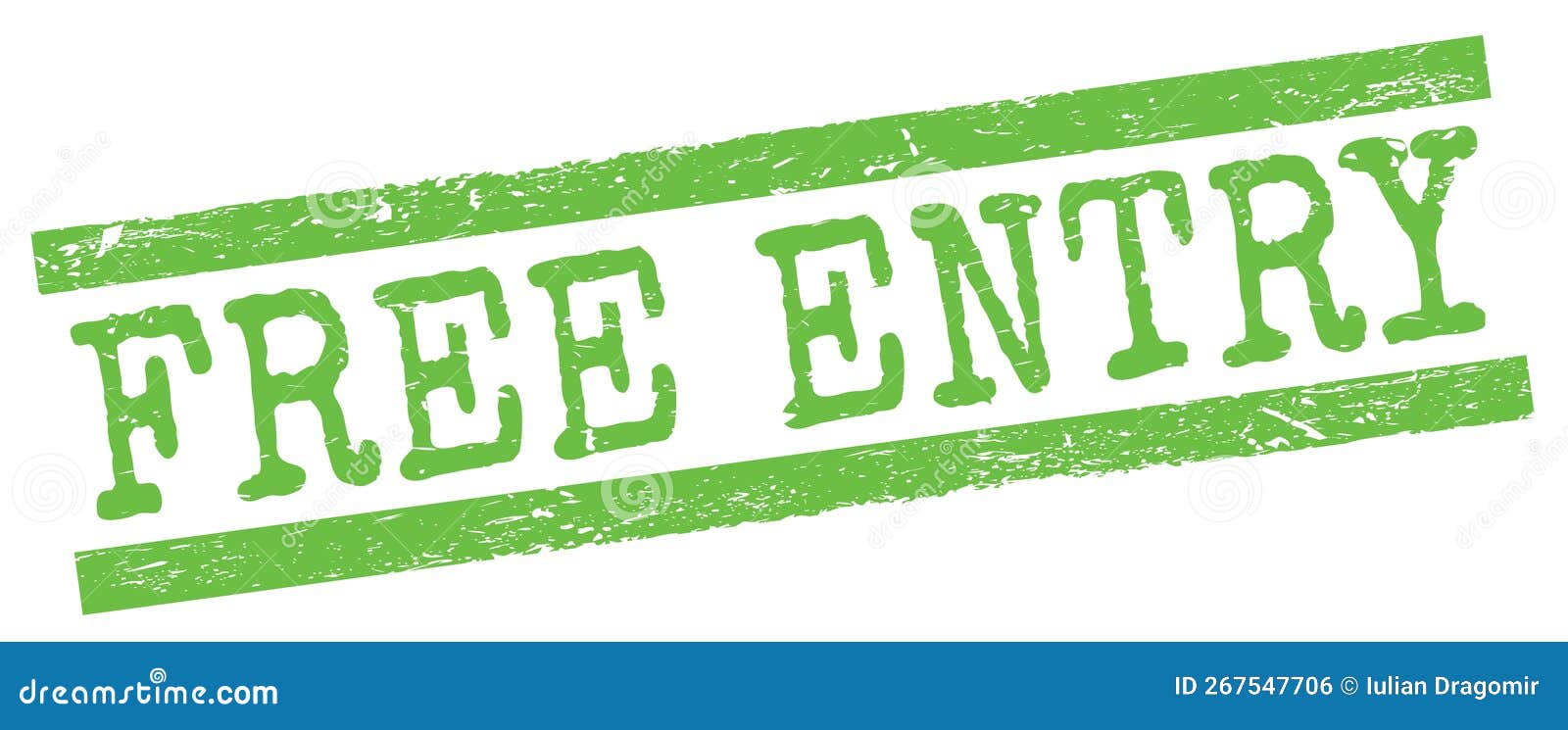 FREE ENTRY Text on Green Lines Stamp Sign Stock Illustration ... FREE ENTRY Text on Green Lines Stamp Sign Stock Illustration ...