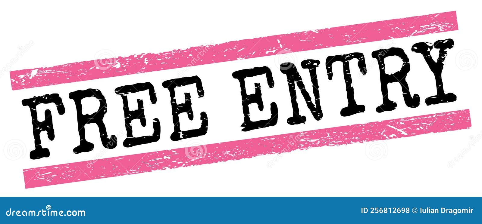 FREE ENTRY Text on Pink-black Grungy Lines Stamp Sign Stock ... FREE ENTRY Text on Pink-black Grungy Lines Stamp Sign Stock ...