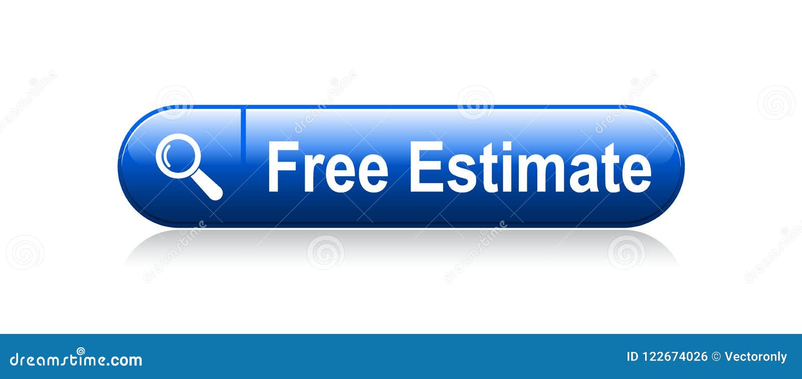 Free estimate stock illustration. Illustration of cost - 122674026