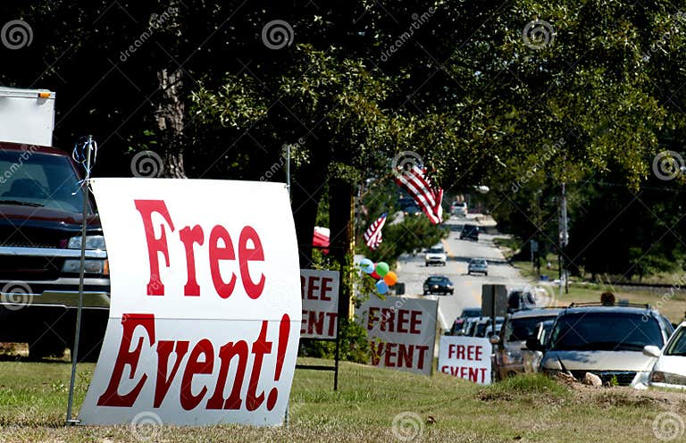 Free Event stock image. Image of fair, signage, outside - 16335981