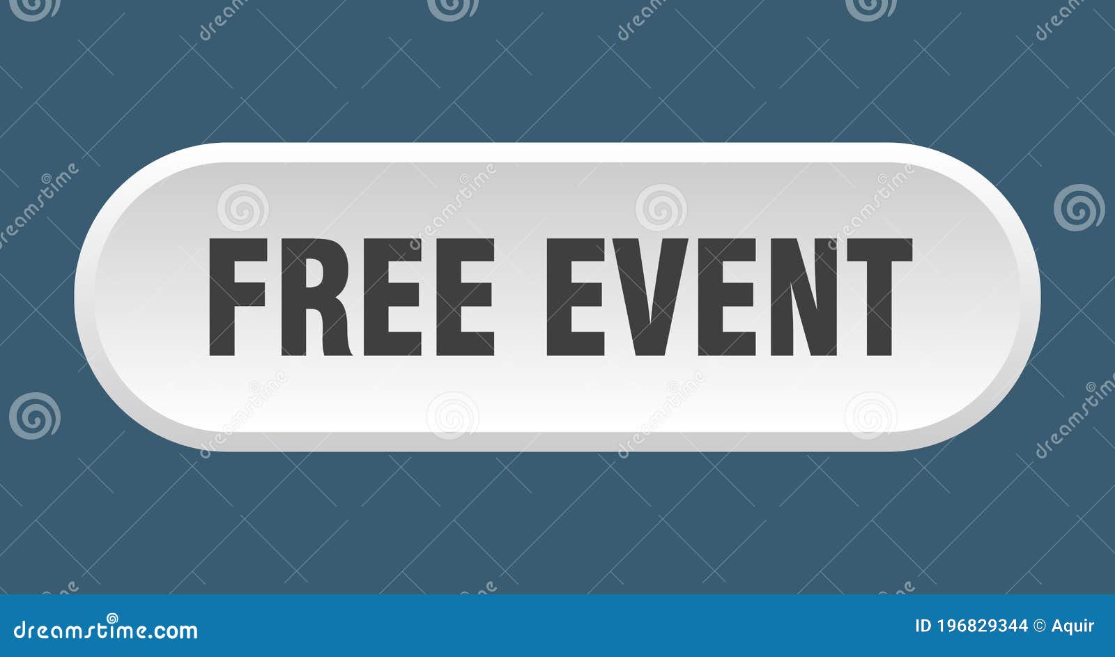 Free event button stock vector. Illustration of flat - 196829344