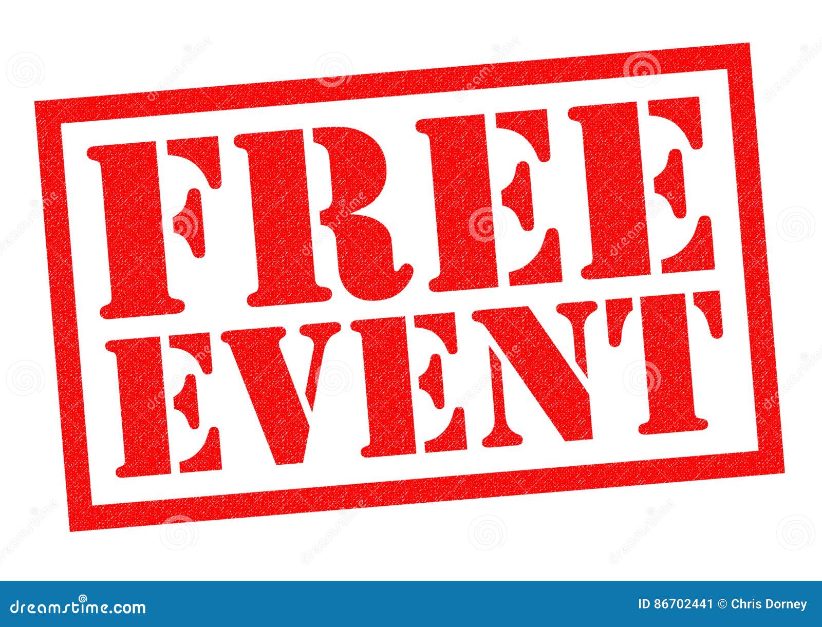 FREE EVENT stock illustration. Illustration of show, marked - 86702441