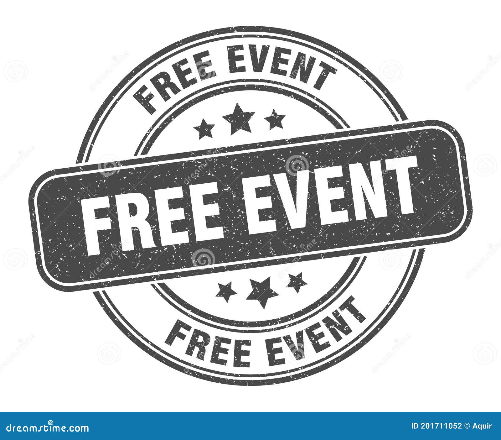 Free Event Stamp. Free Event Round Grunge Sign Stock Vector ...