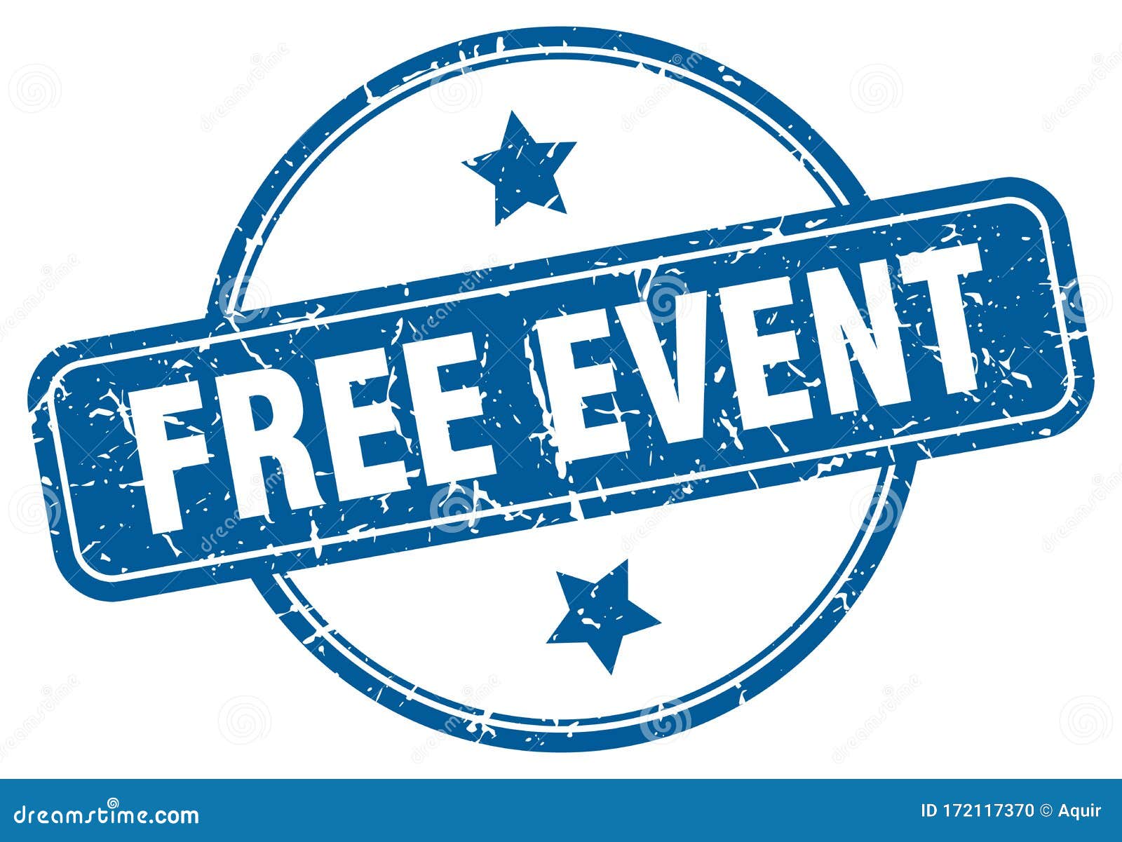 Free Event Stamp. Free Event Round Grunge Sign Stock Vector ...