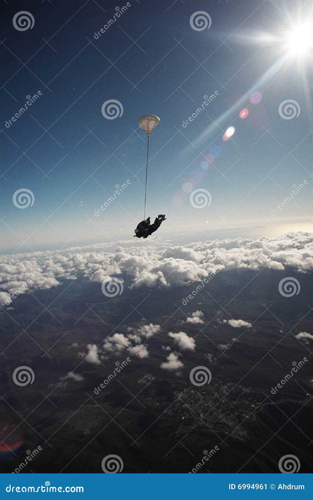 Free Fall Sky Dive stock image. Image of military, skydive - 6994961