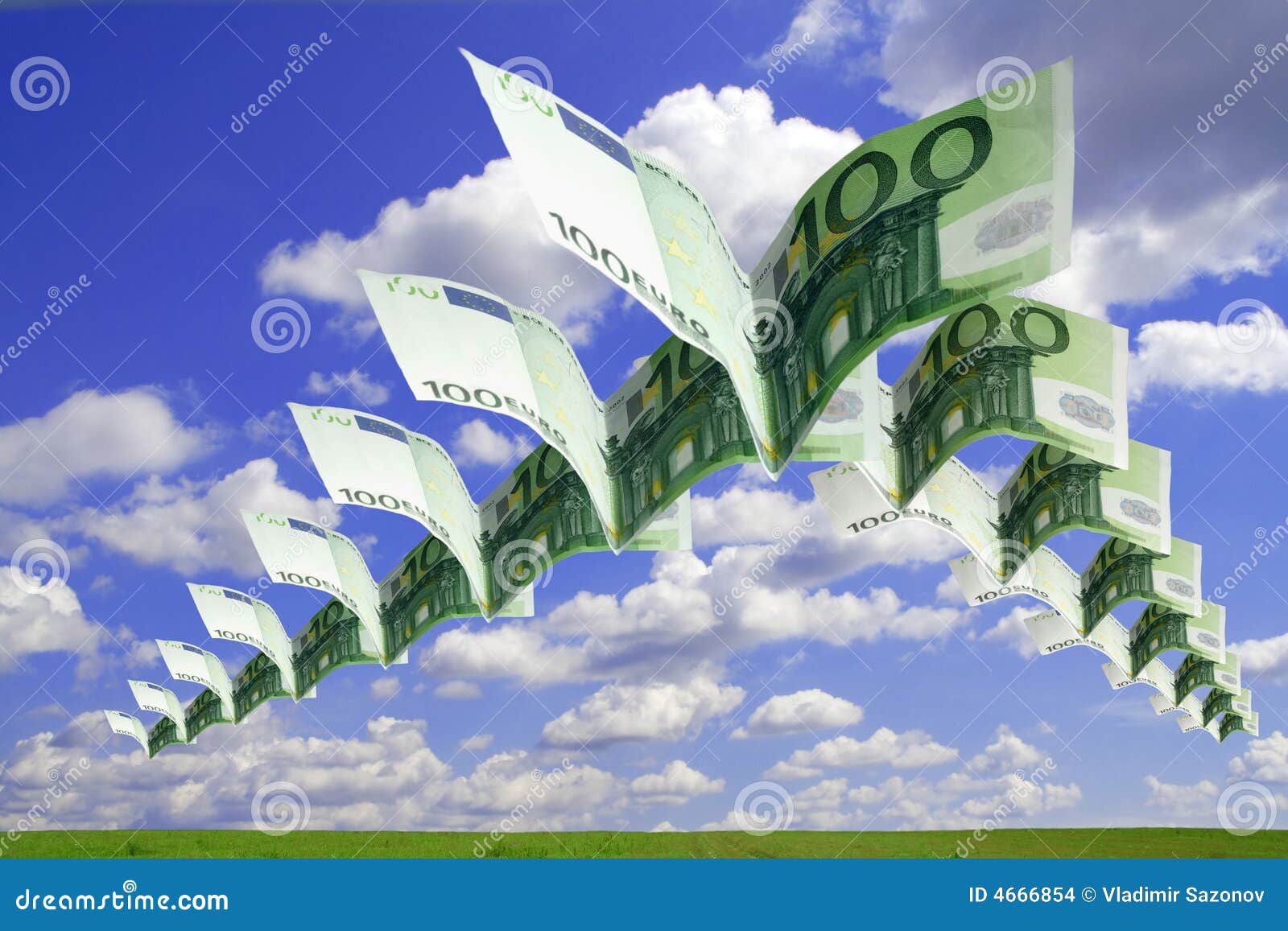 Free flight (euro) stock photo. Image of shares, quote - 4666854