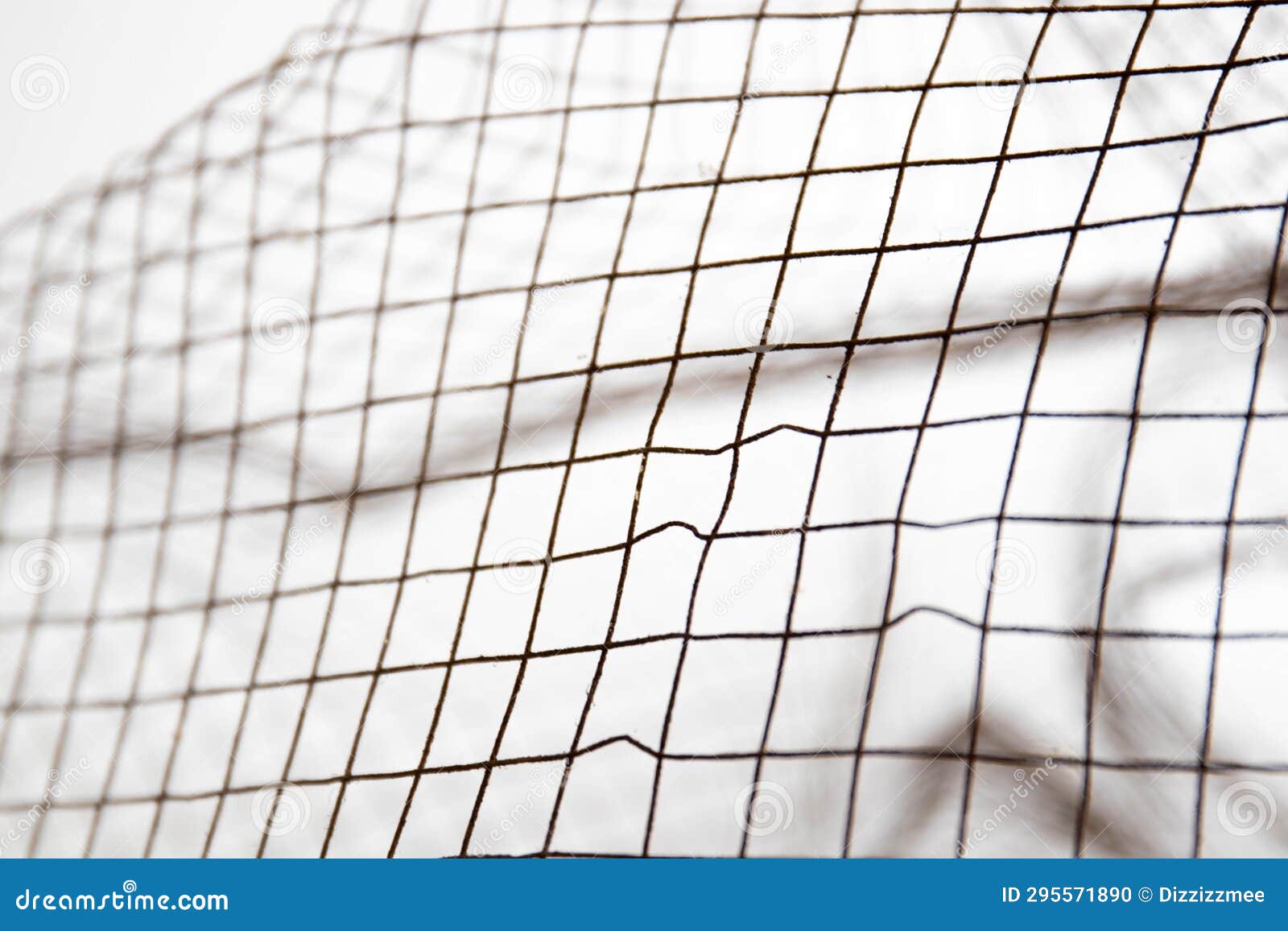 Free Form Curve of Black Rustic Wire Mesh Stock Photo - Image of ...