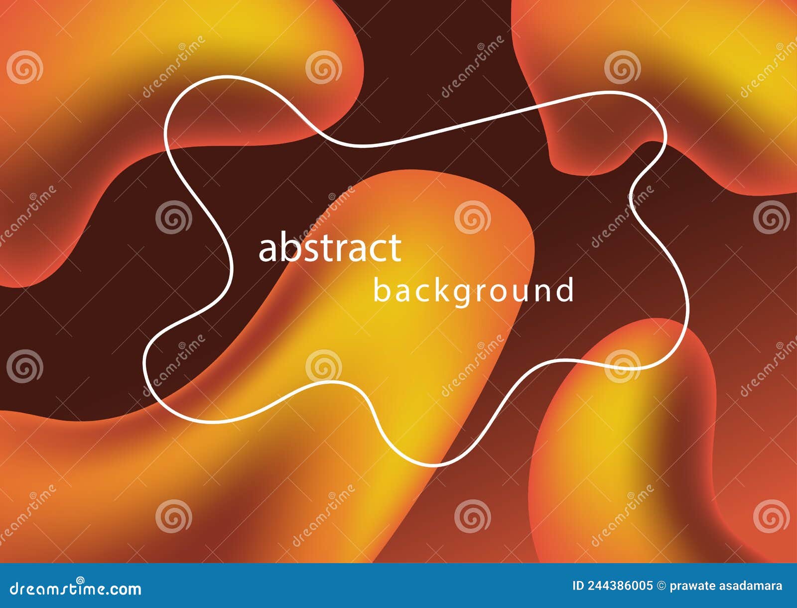 Free Form Shape Abstract Background Stock Vector - Illustration of ...