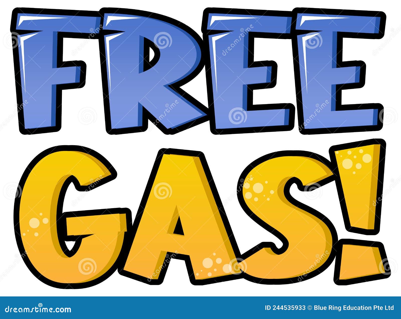 Free gas font logo design stock vector. Illustration of artistic ...