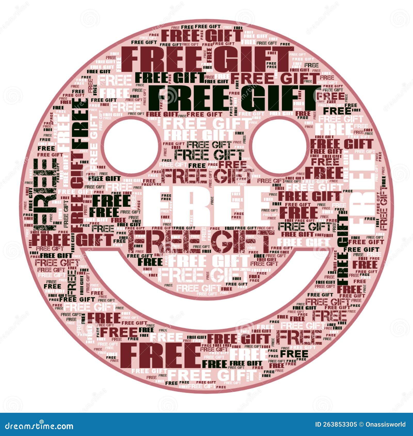 Free Gift Text Illustration Background Header Abstract Stock ...