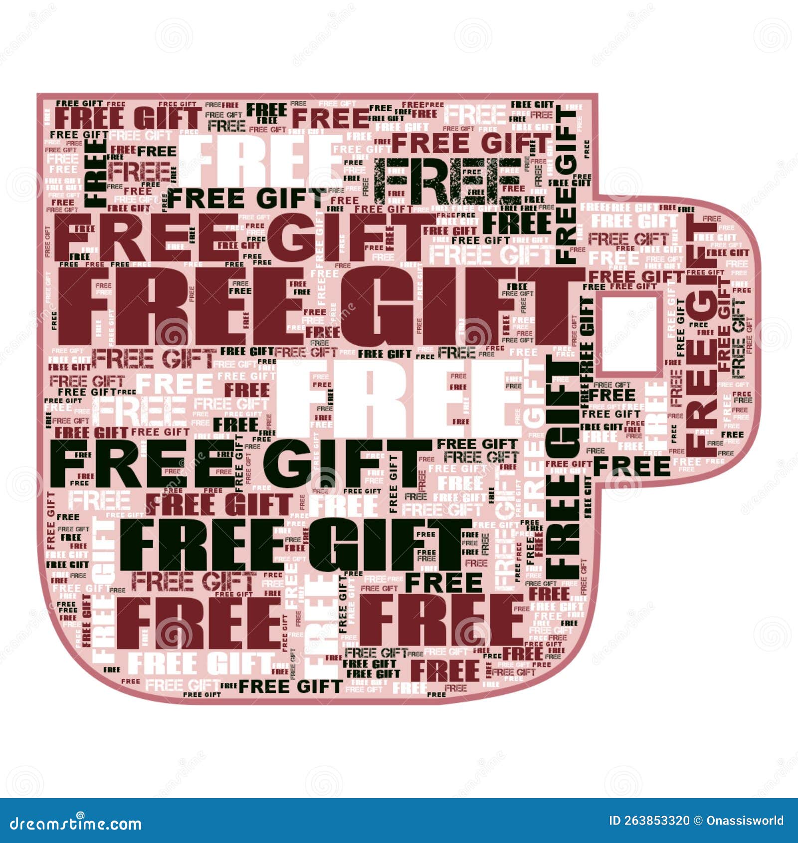 Free Gift Text Illustration Background Header Abstract Stock ...