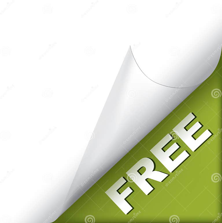 Free green page corner stock vector. Illustration of pattern - 11184889