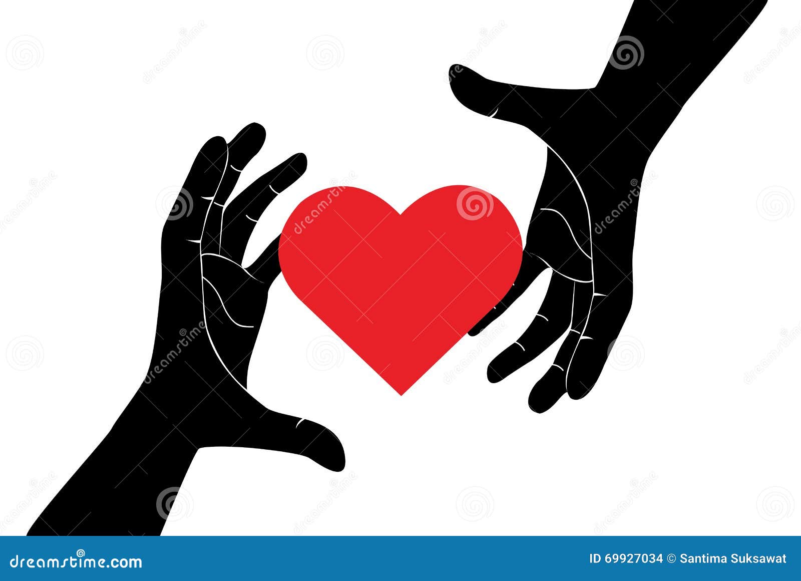 Free Hands with Heart Vector Stock Vector - Illustration of logo, heart ...