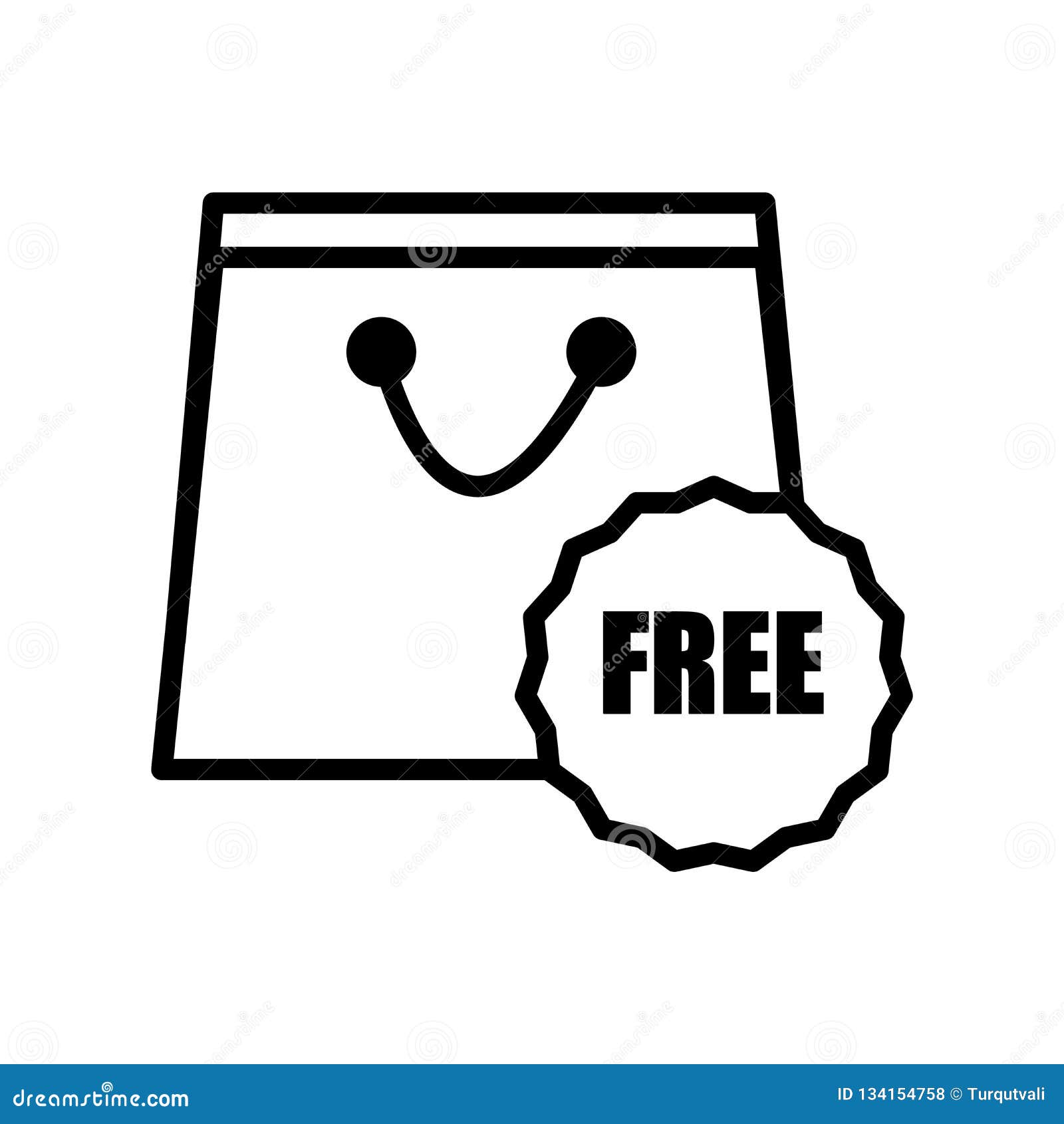 Free Icon Vector Isolated on White Background, Free Sign , Line or ...