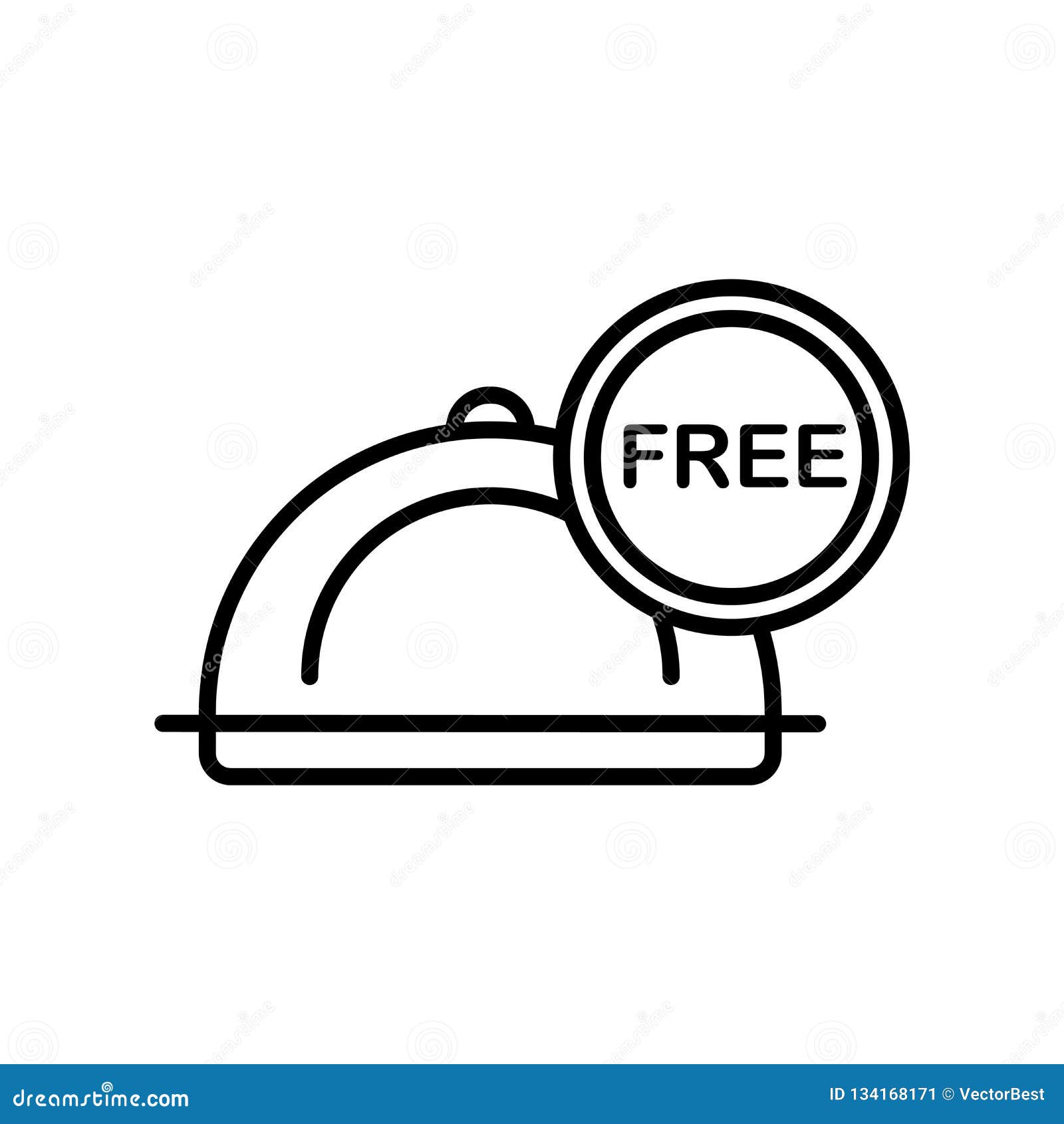 Free Icon Vector Isolated on White Background, Free Sign , Thin Line ...
