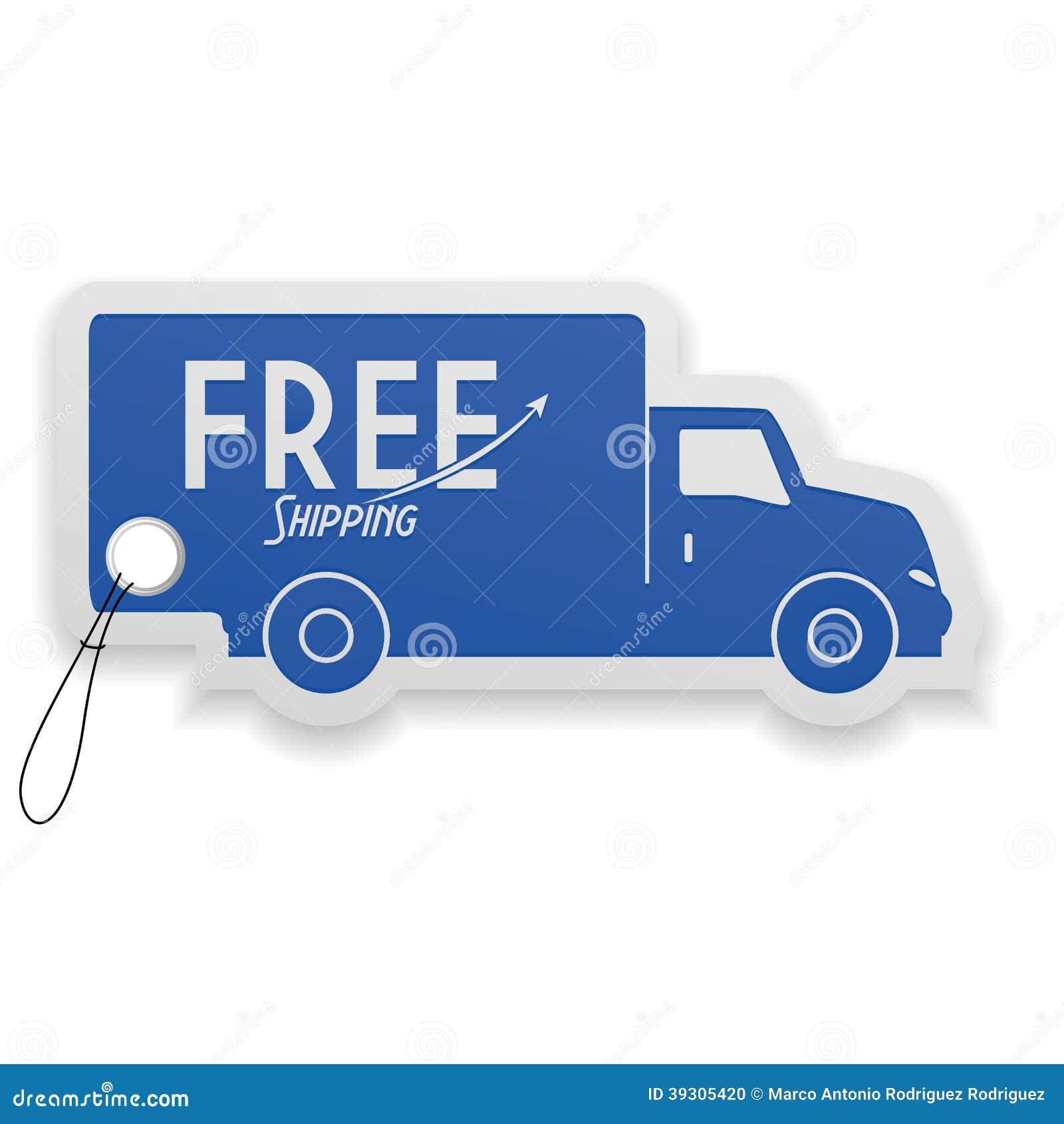 Free Label Isolated on White Background Stock Vector - Illustration of ...