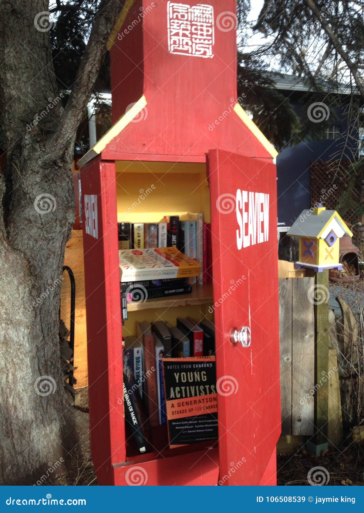 Little library editorial stock image. Image of library - 106508539