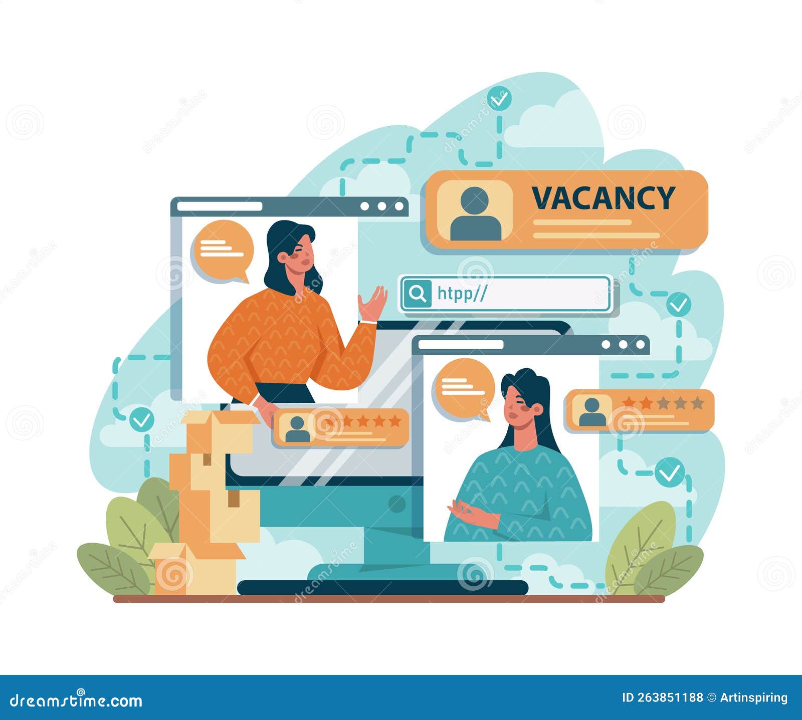 Free Niche Opportunity. Customer Segment Definition for Marketing Stock ...