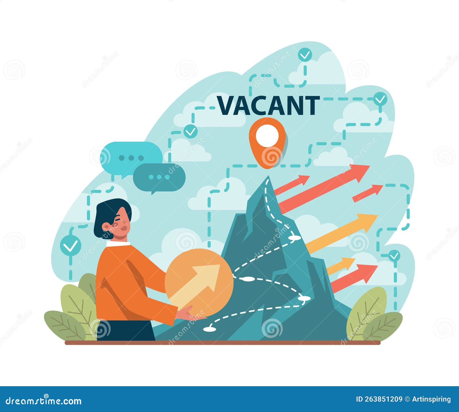 Free Niche Opportunity. Customer Segment Definition for Marketing Stock ...