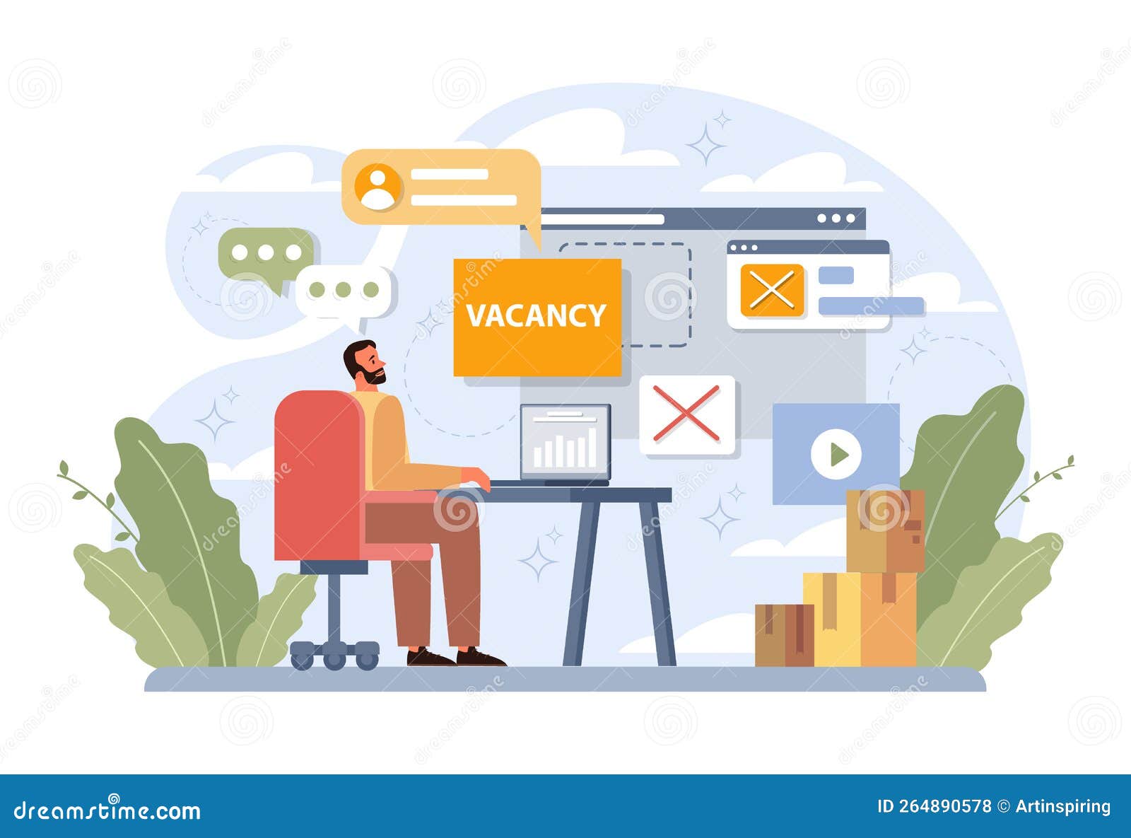 Free Niche Opportunity. Customer Segment Definition for Marketing Stock ...