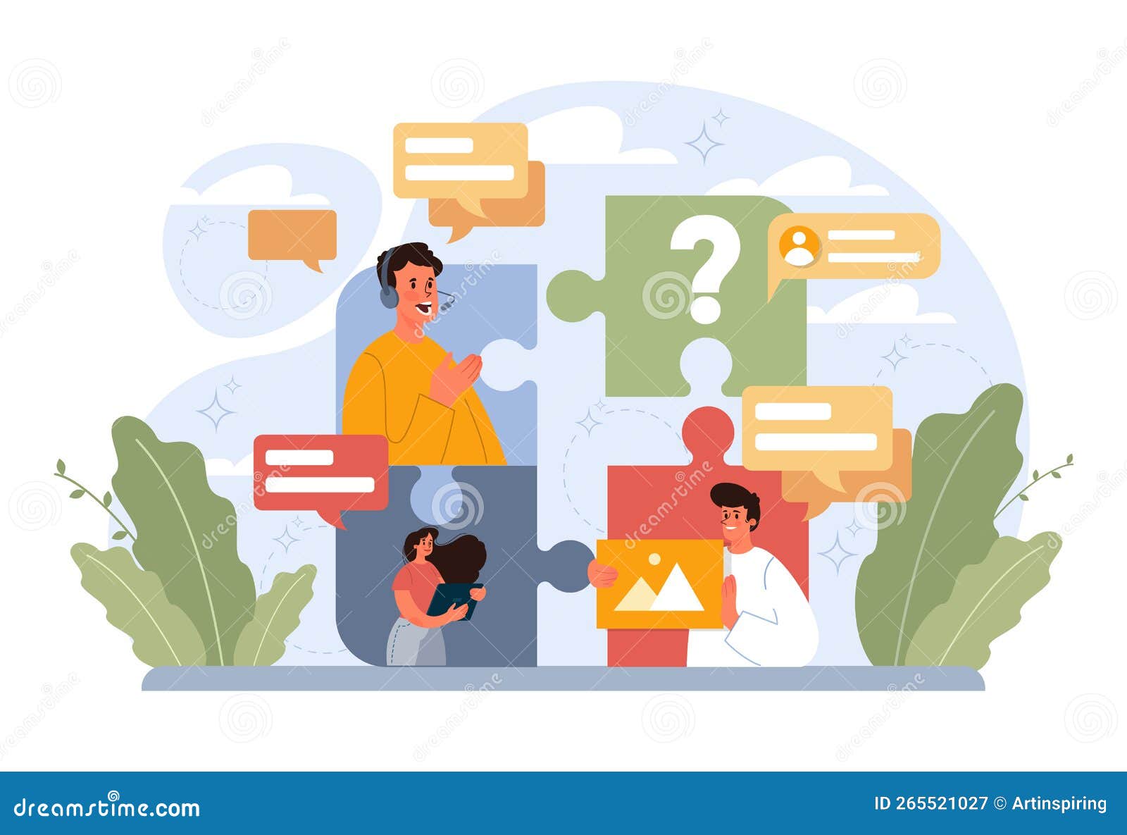 Free Niche Opportunity. Customer Segment Definition for Marketing Stock ...