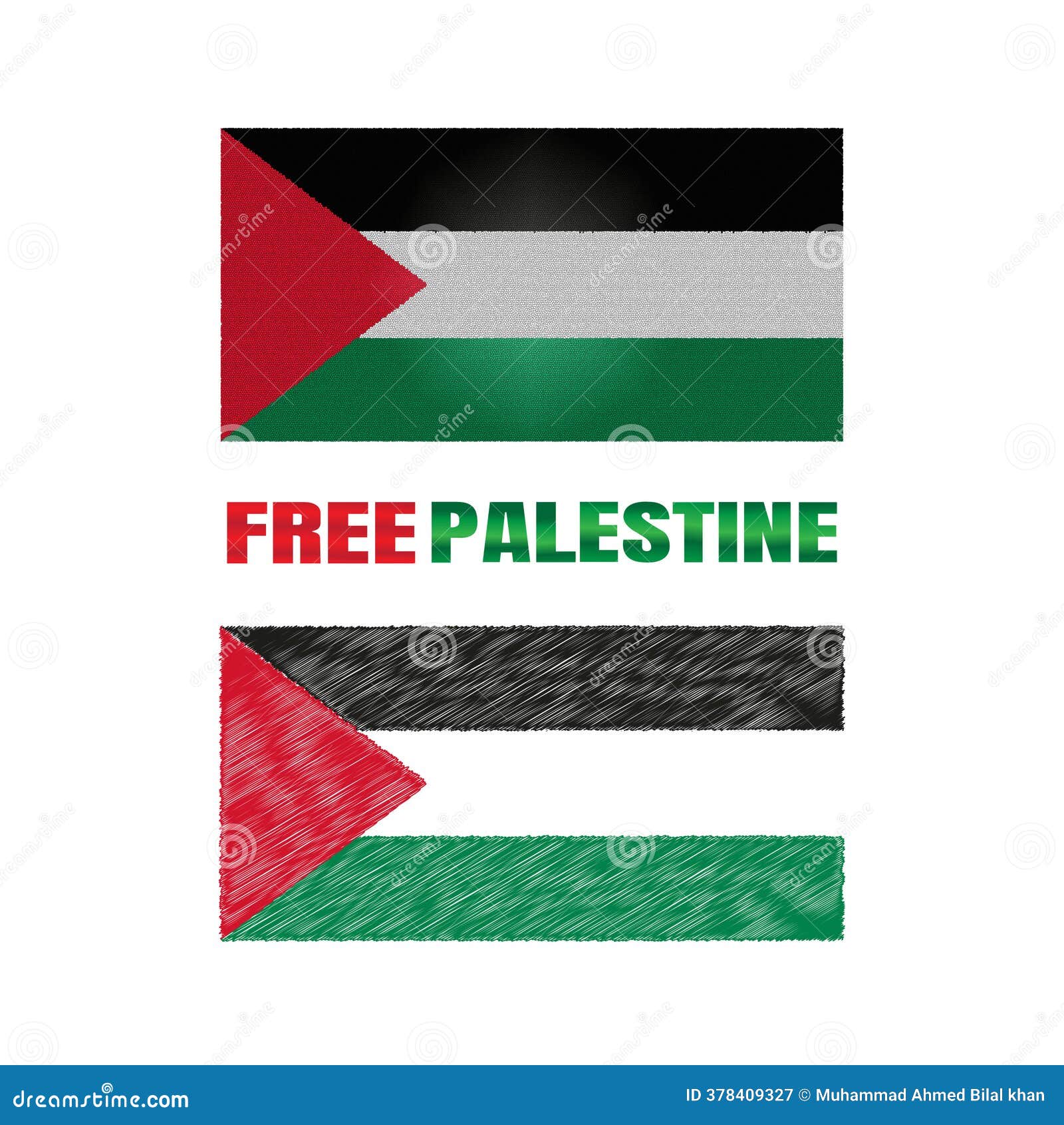Free Palestine Typography Concept Background Design Template With ...