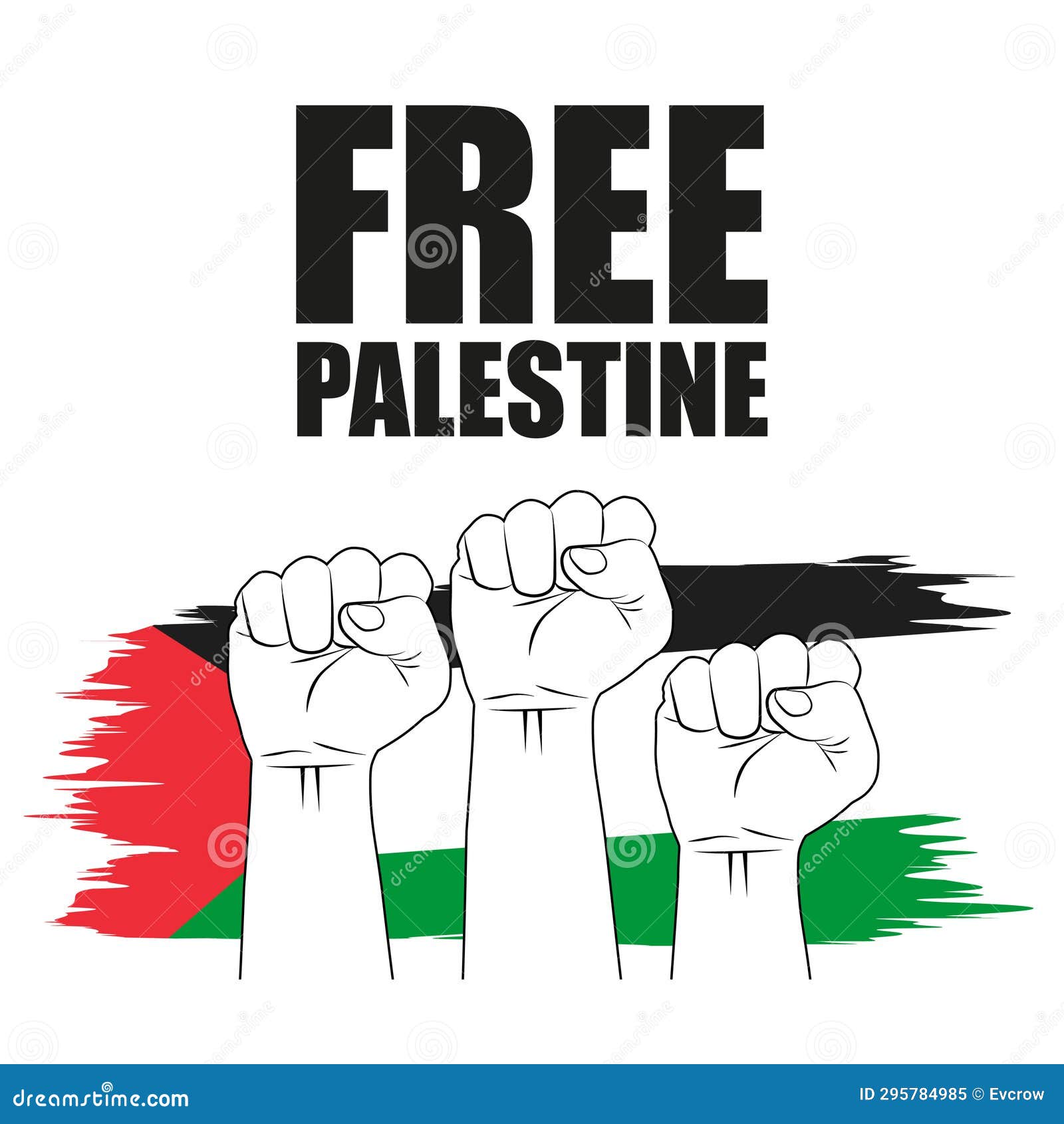 Free Palestine poster stock illustration. Illustration of design ...