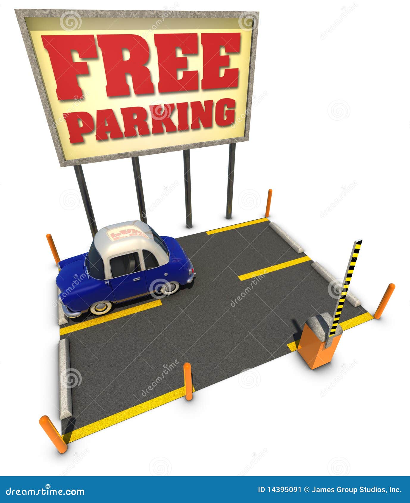 Free Parking stock illustration. Illustration of vehicle - 14395091