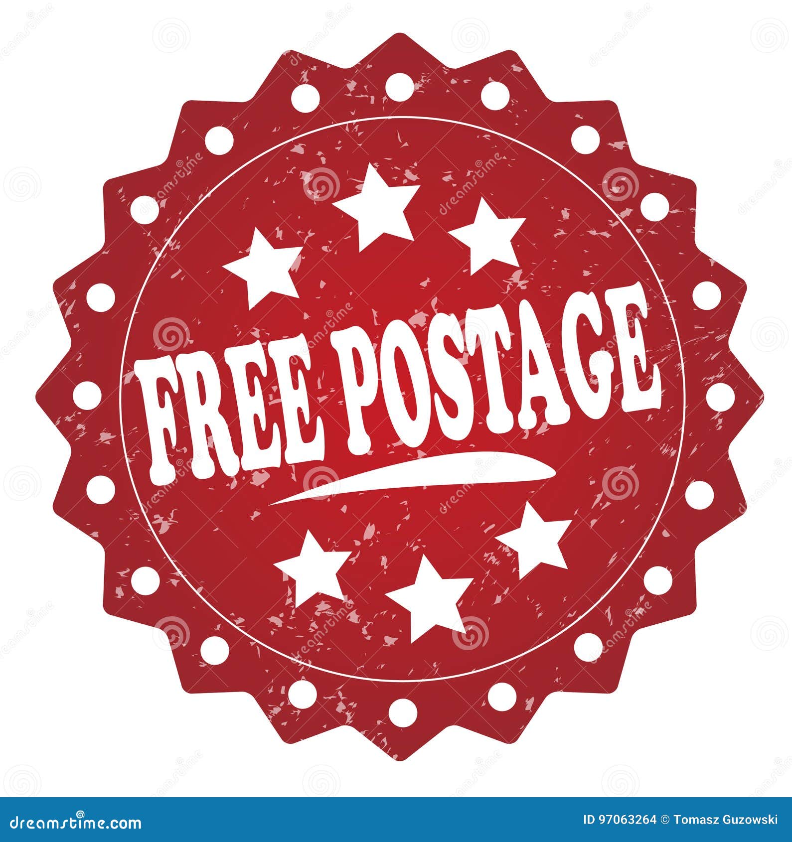 Free postage grunge stamp stock illustration. Illustration of icon ...