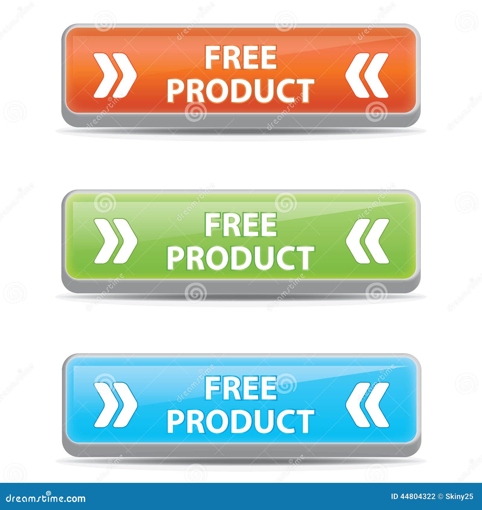 Free product buttons. stock illustration. Illustration of sale - 44804322