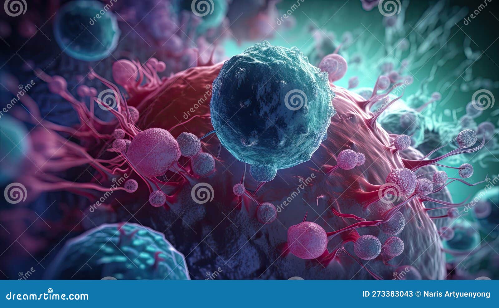 Free Radicals Illustration by Generative AI Stock Illustration ...