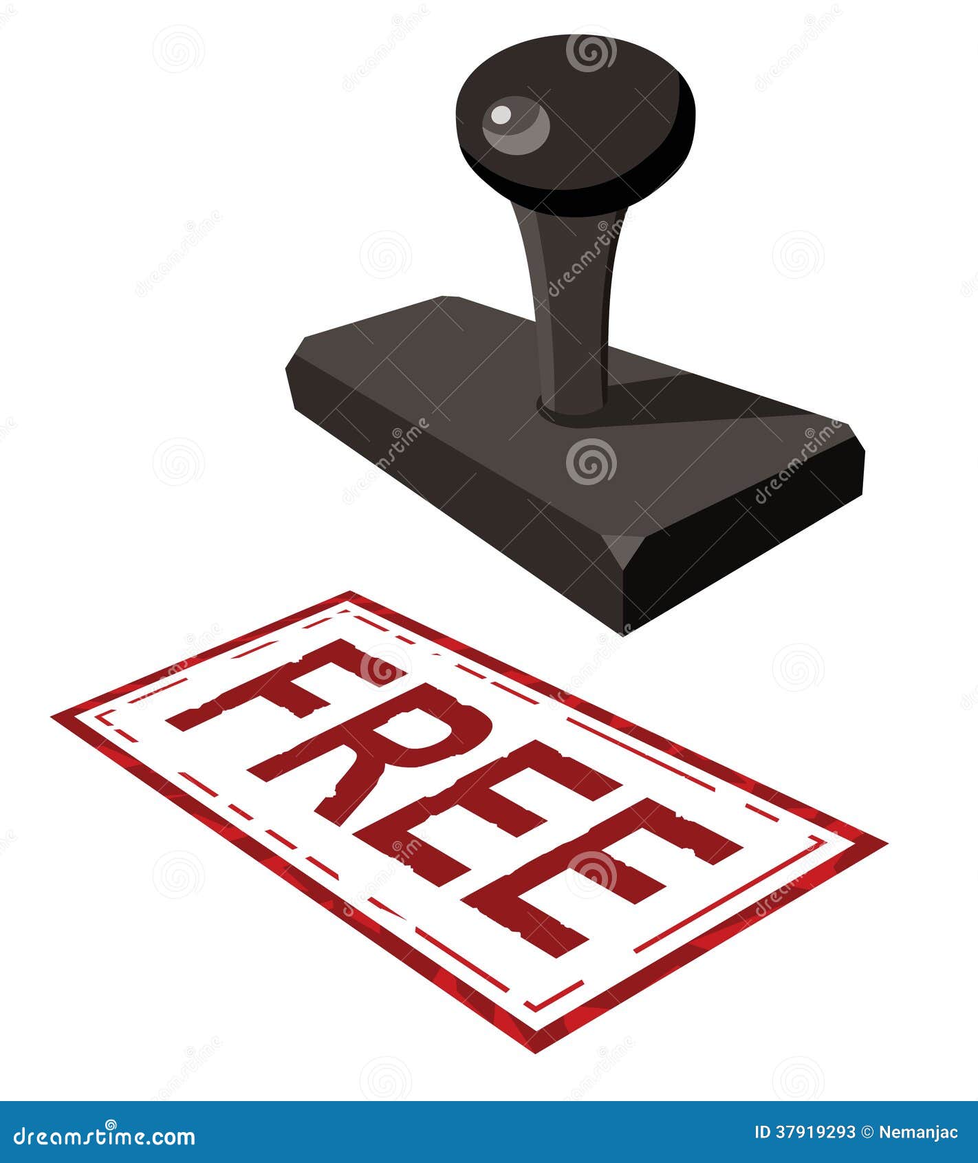 Free red rubber stamp stock illustration. Illustration of faded - 37919293