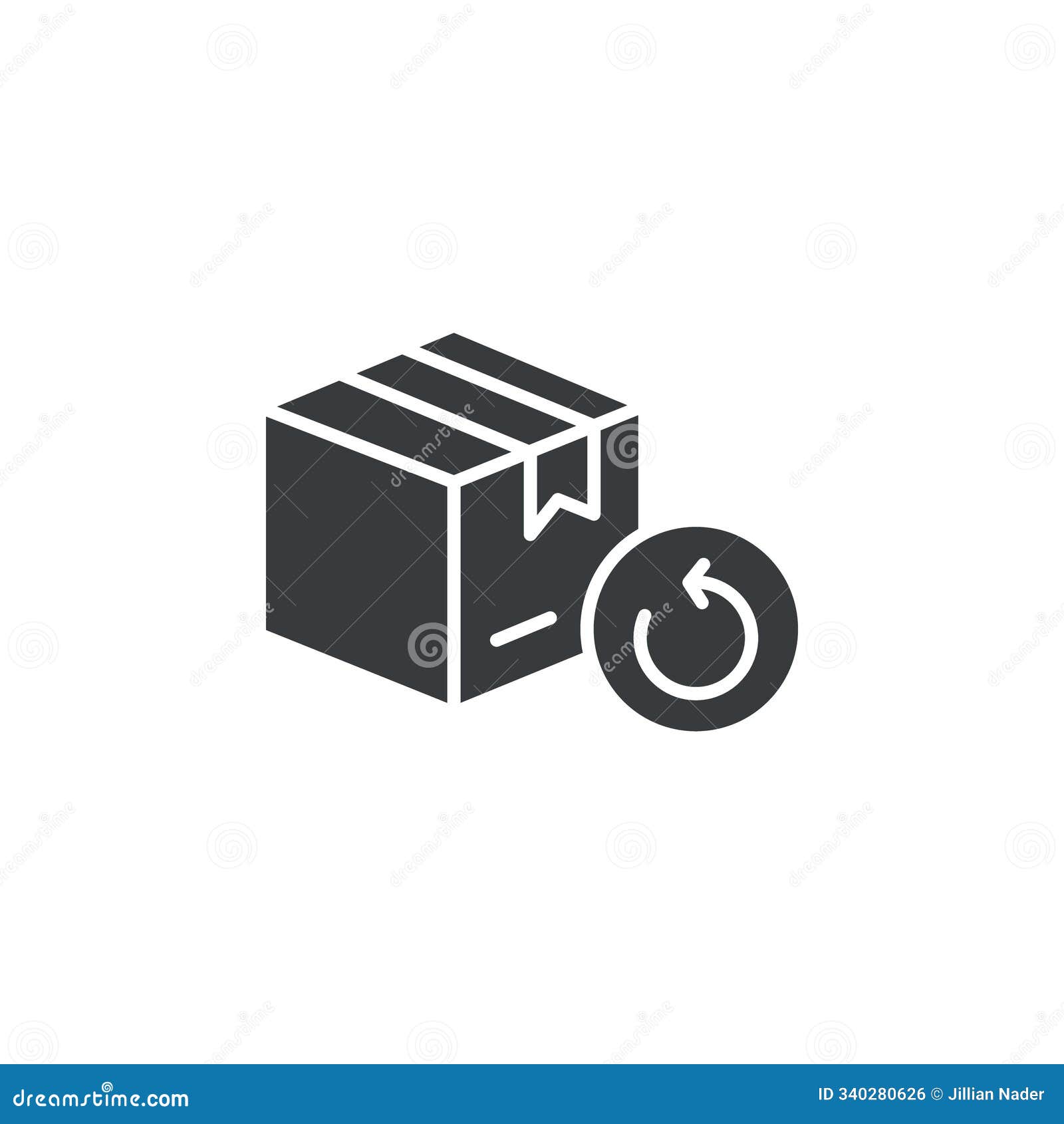 Free Returns Orders Icon Simple Vector Symbol Stock Vector ...