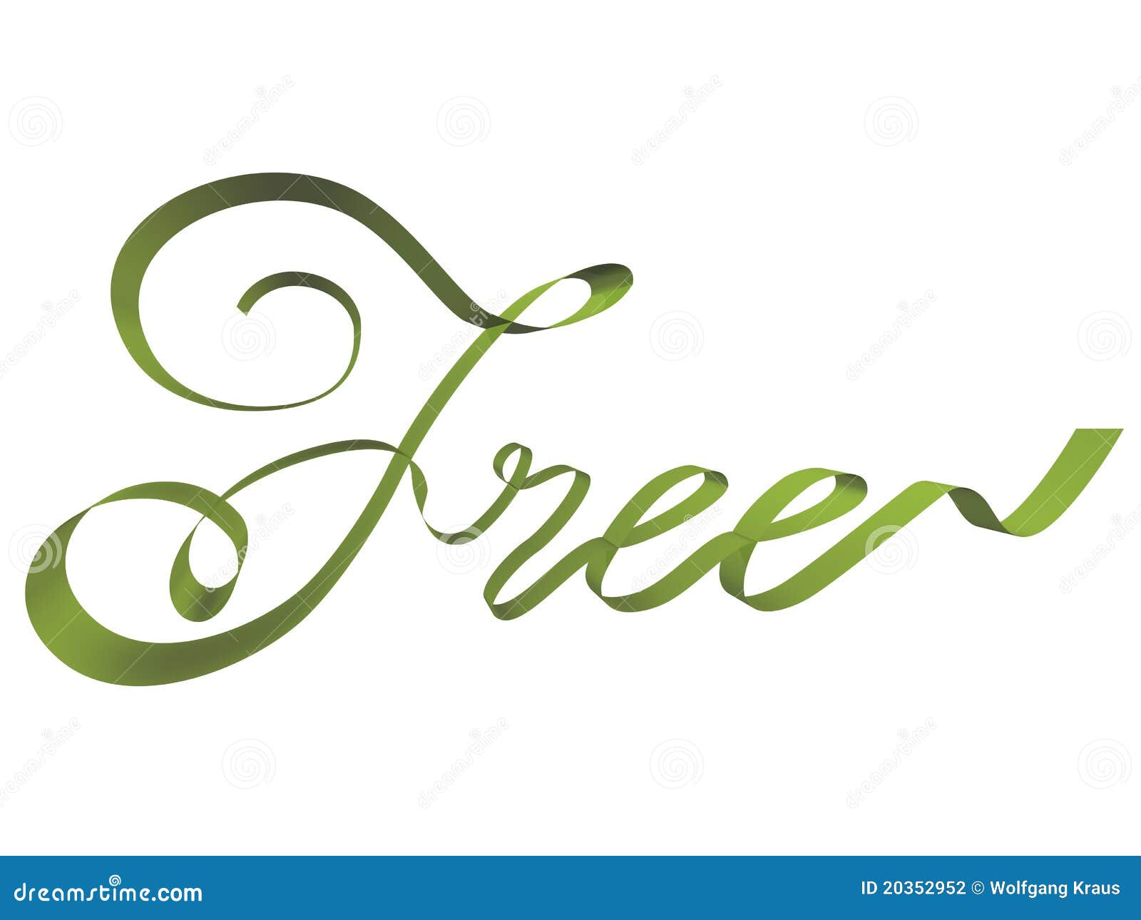 Free ribbon text stock illustration. Illustration of easy - 20352952