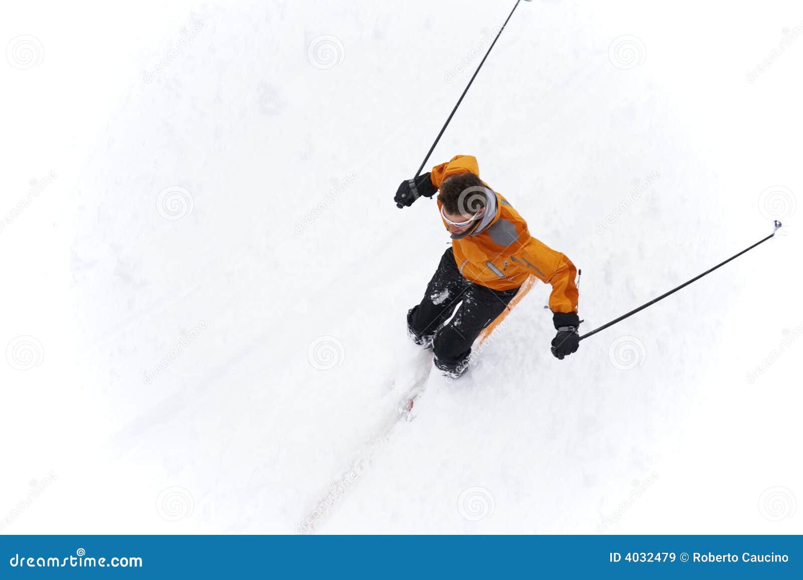 Free rider stock image. Image of active, turning, snow - 4032479