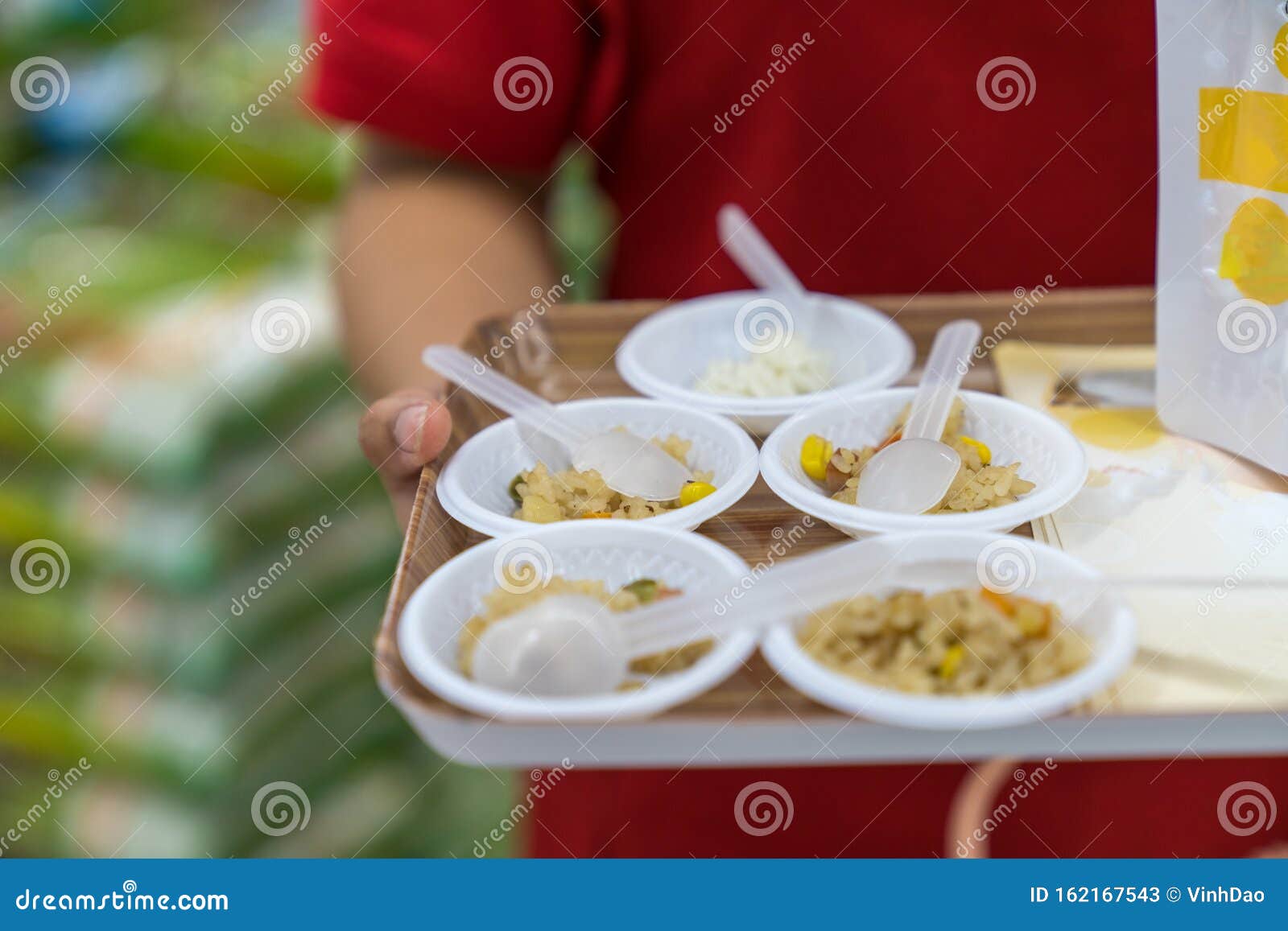 Free Sample Food for Testing. Rich Nutritional Cereals Stock Image ...