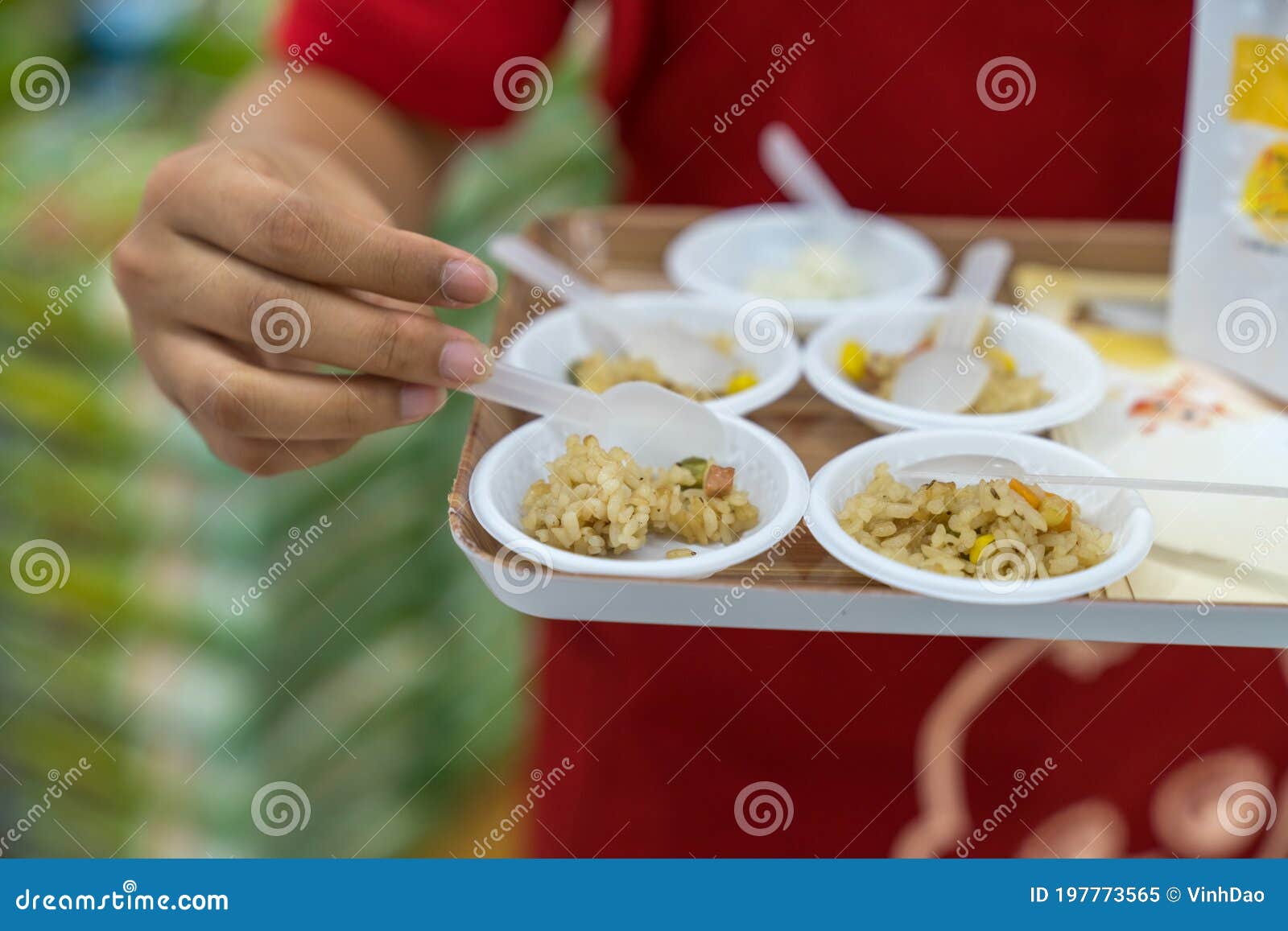 Free Sample Food for Testing. Rich Nutritional Cereals Stock Image ...