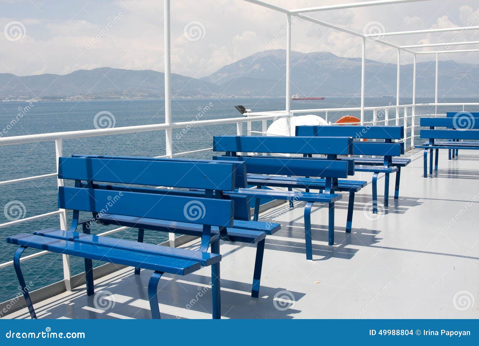 Free Seat on Deck of the Ferry, Greece Stock Photo - Image of norwegian ...