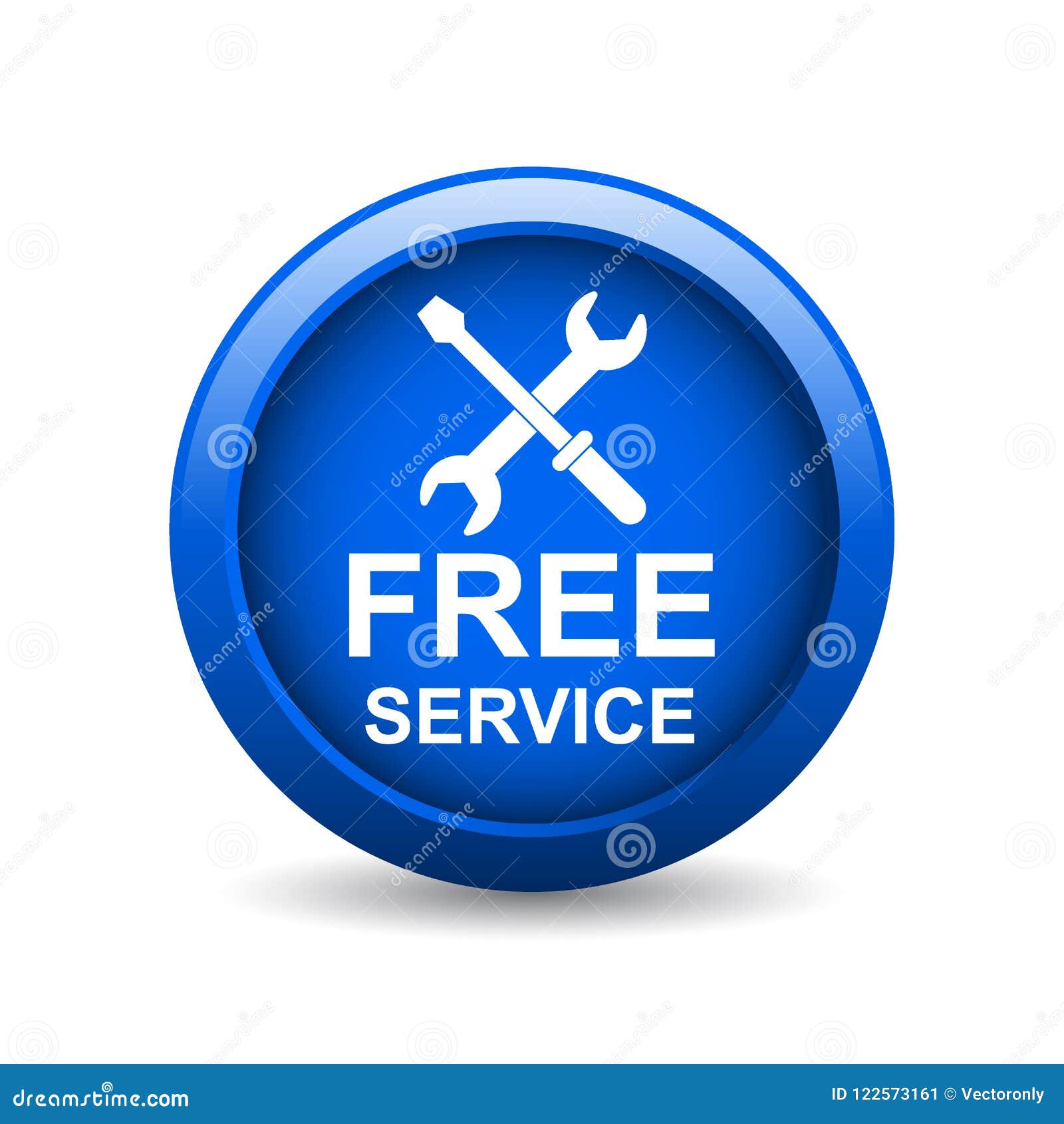 Free service stock illustration. Illustration of certificate - 122573161