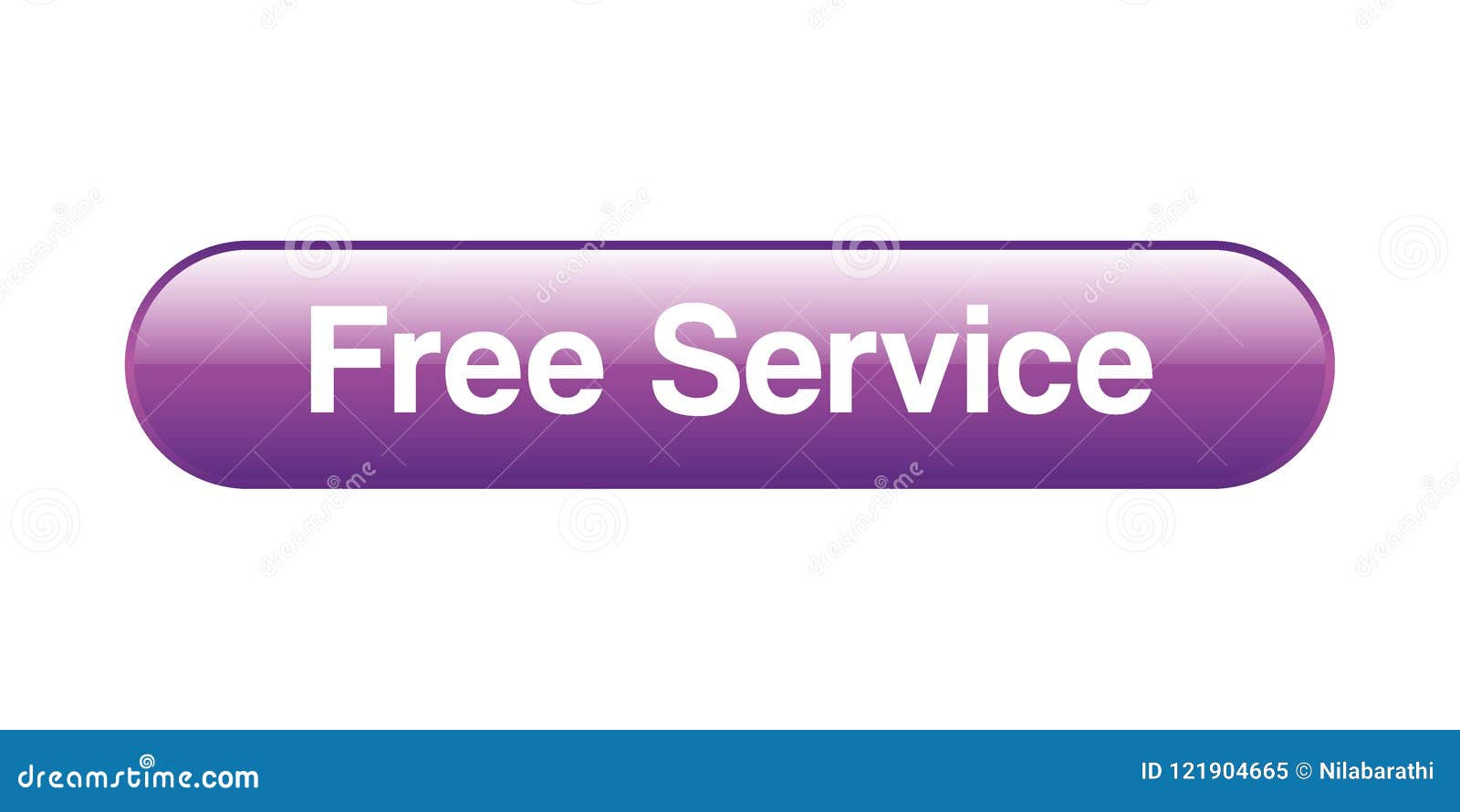 Free service web button stock illustration. Illustration of icon ...