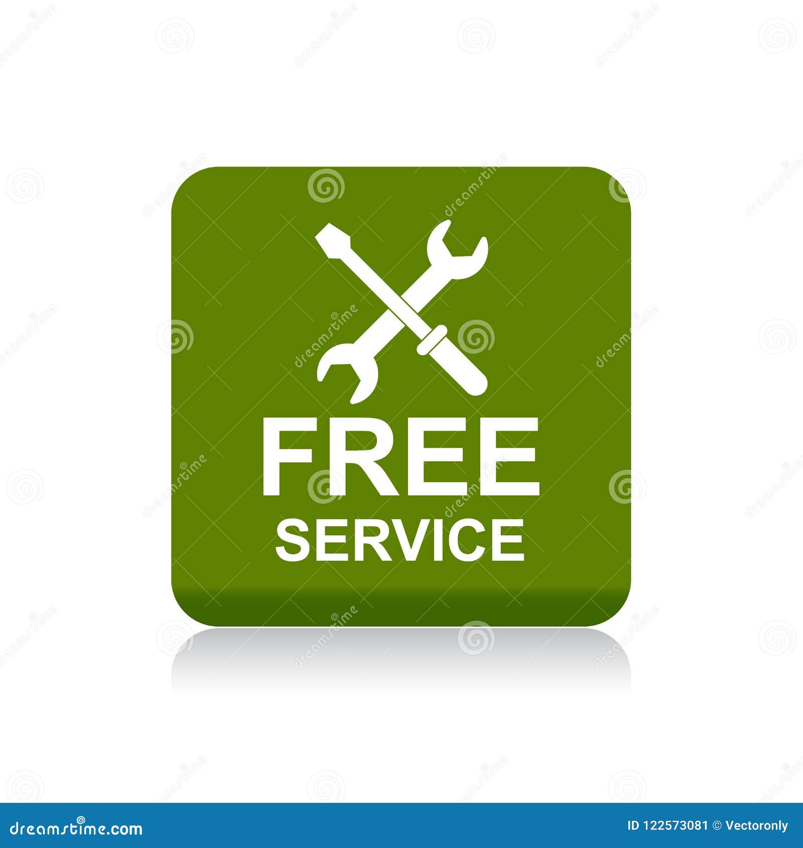 Free service stock illustration. Illustration of certificate - 122573081