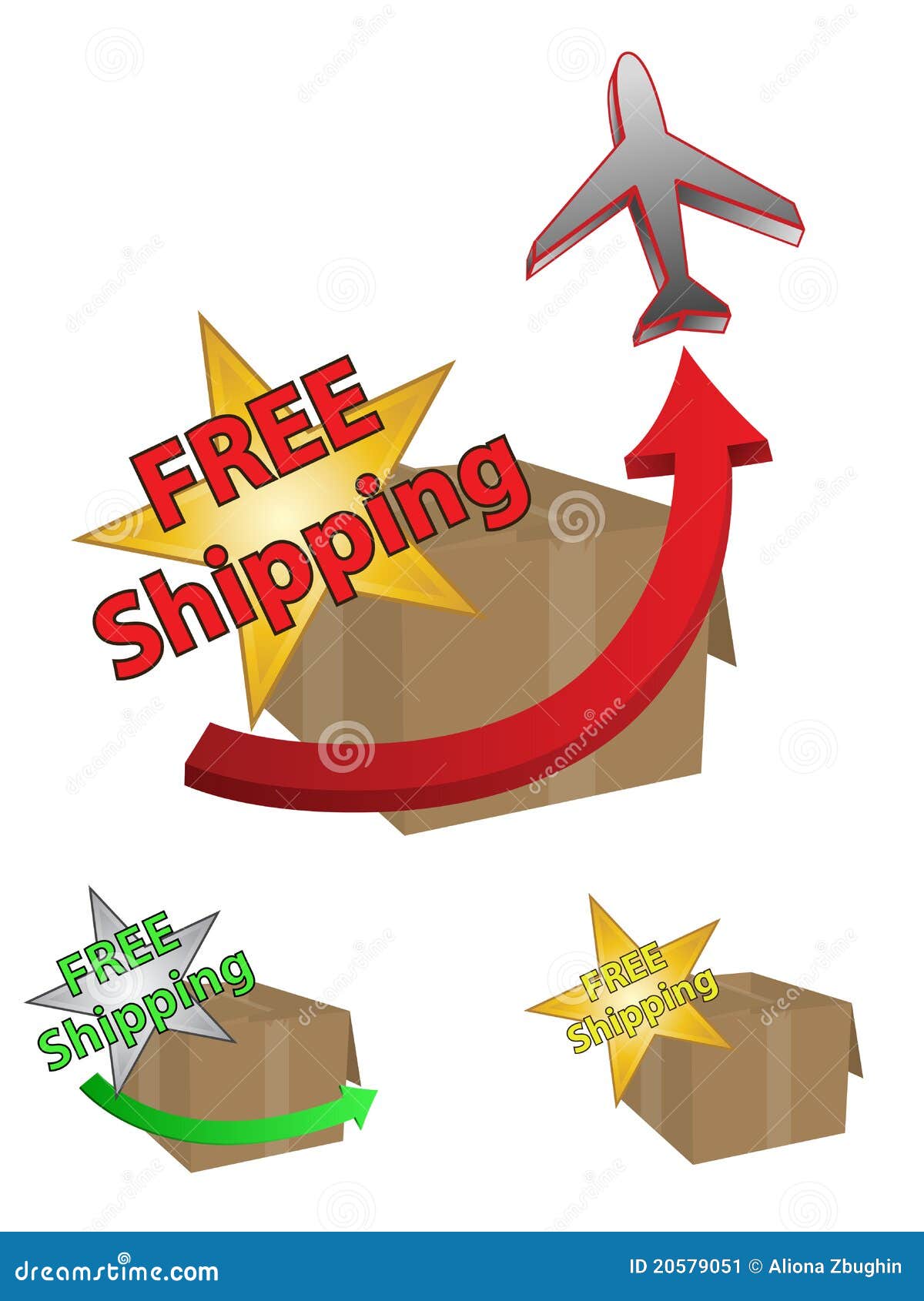 Free shipping stock illustration. Illustration of incentive - 20579051