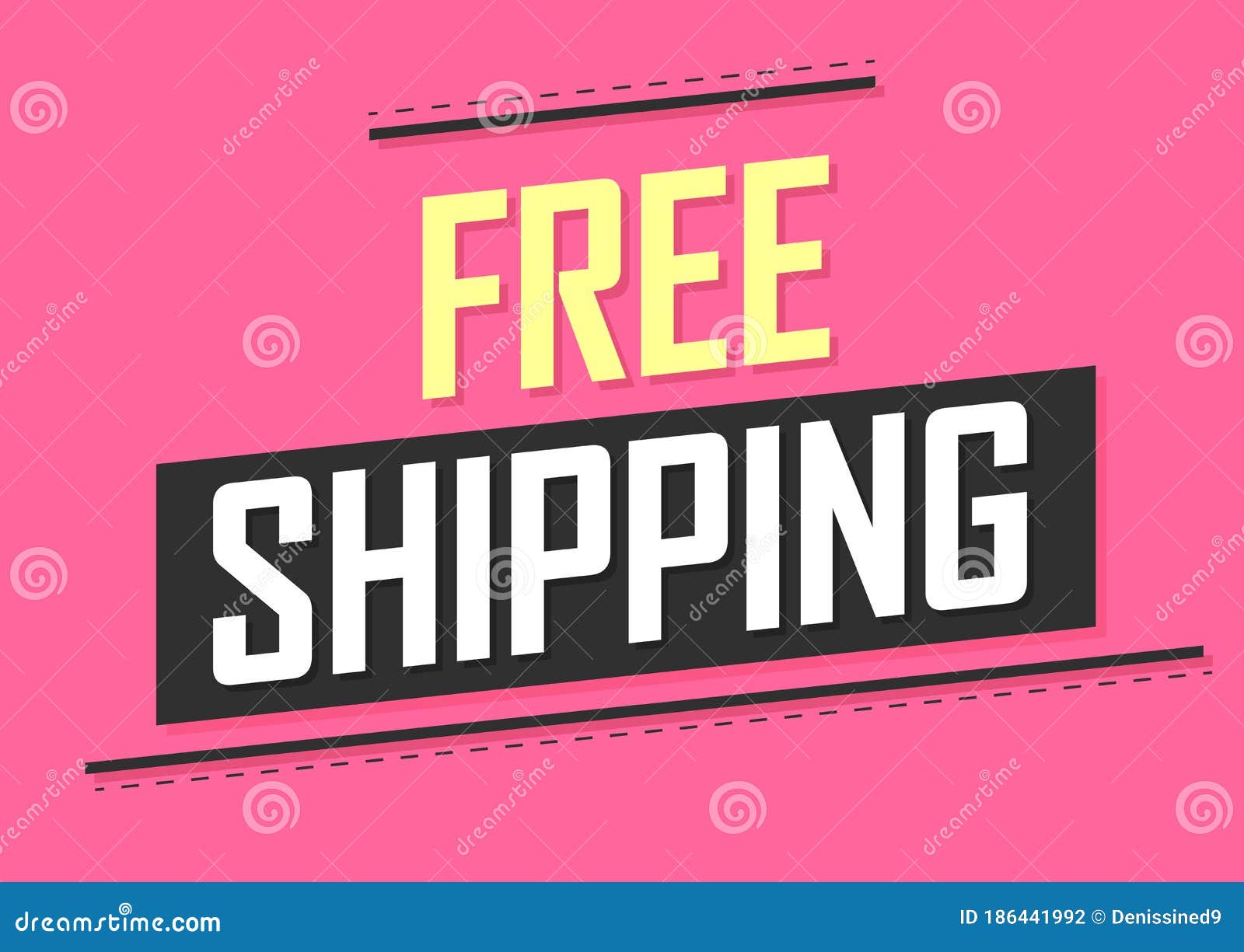 Free Shipping All Orders Stock Illustrations – 60 Free Shipping All ...