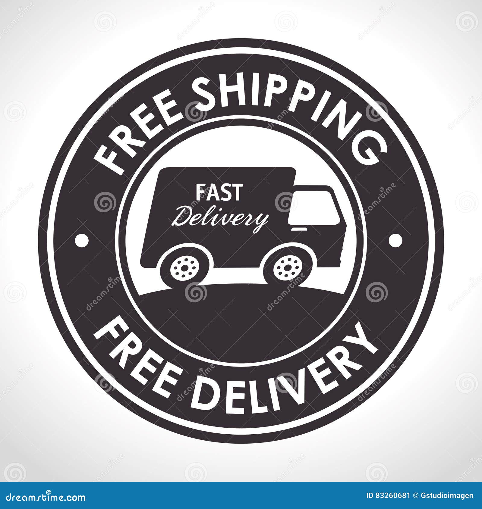 Free Shipping Fast Delivery Banner Stock Illustration - Illustration of ...