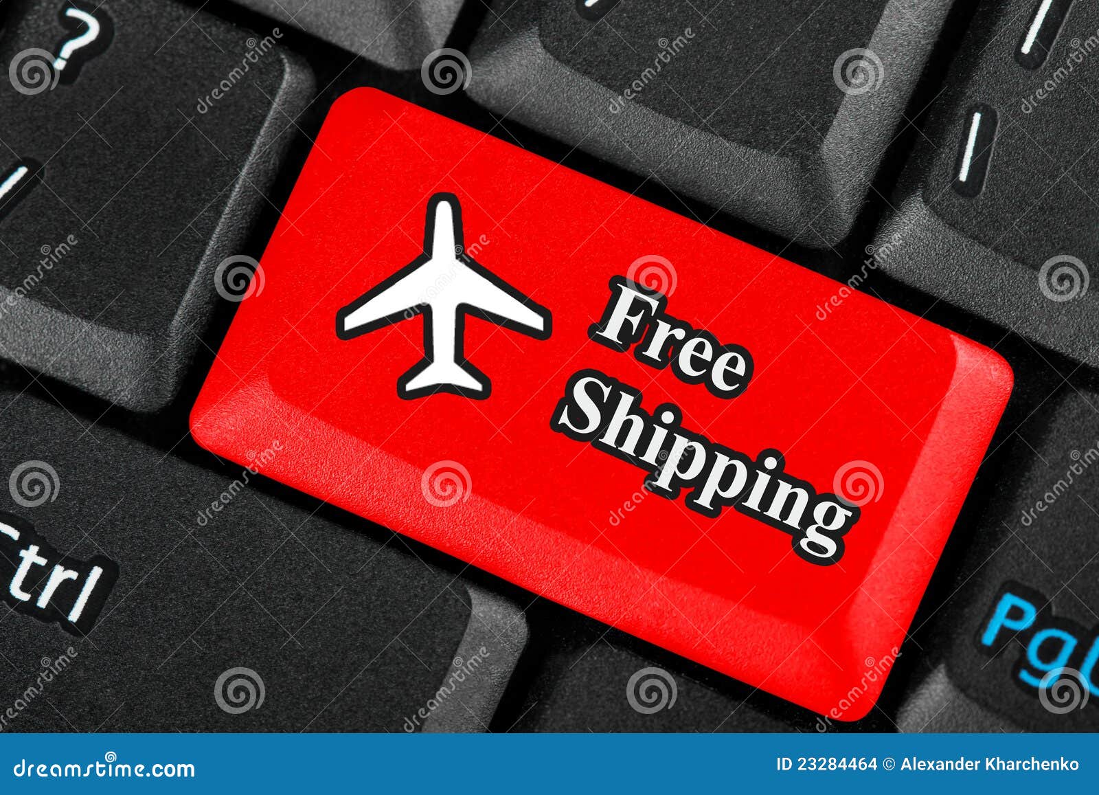 Free Shipping icon button stock photo. Image of post - 23284464