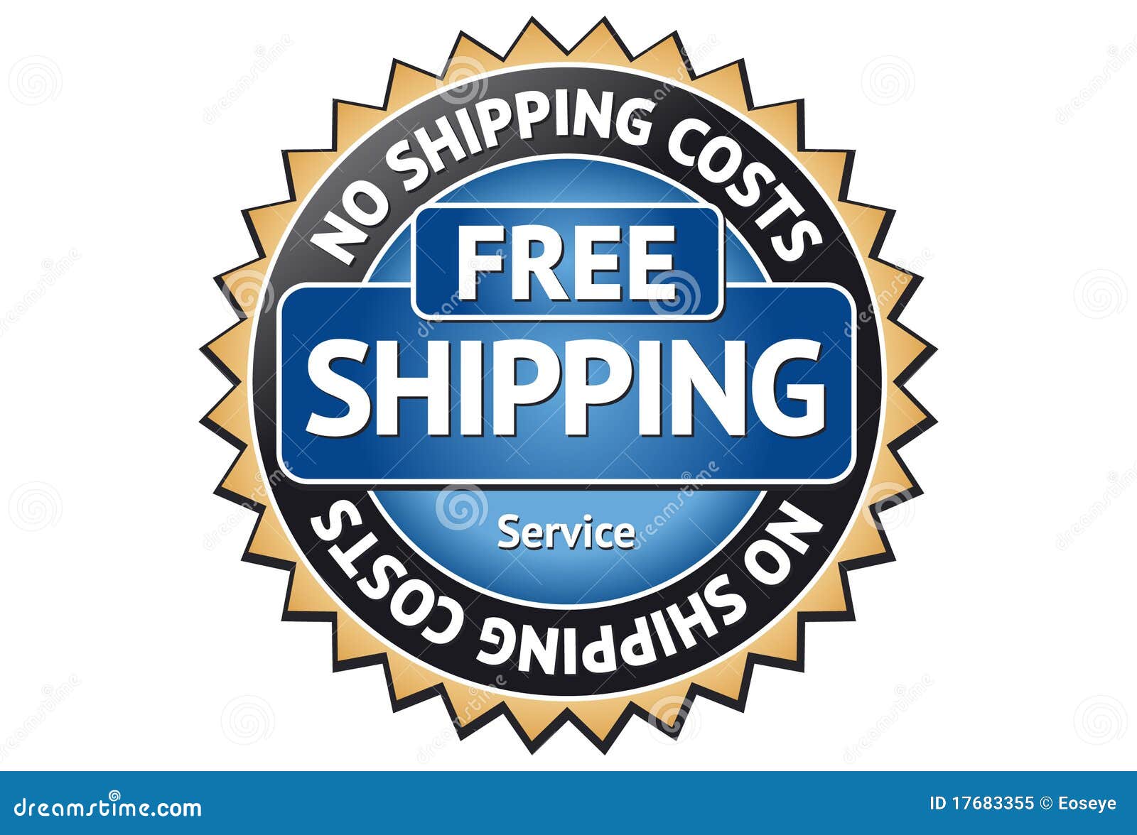 Shipping Label Template Vector Illustration | CartoonDealer.com #91004066