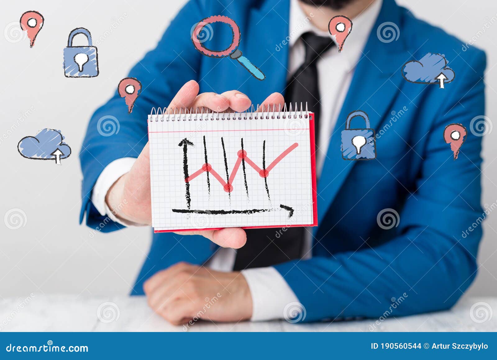 Free Sketch Showing Images of Information Computerization with ...