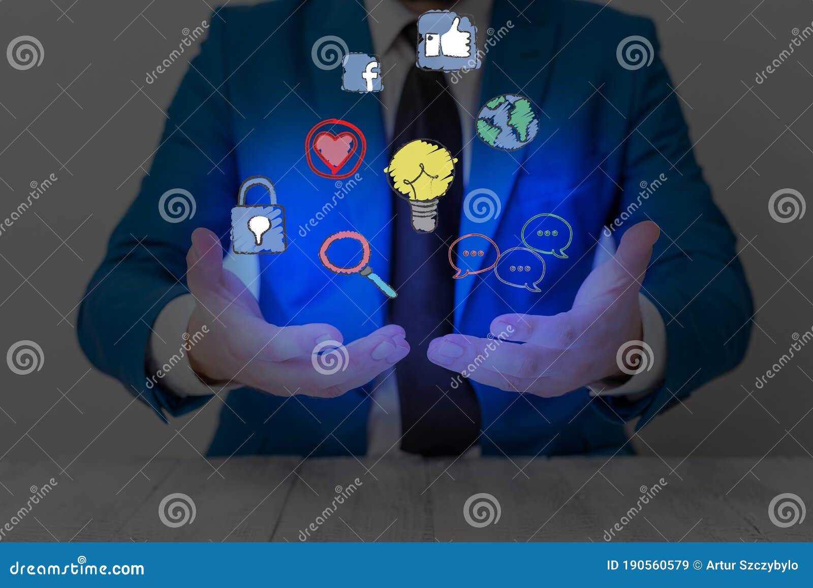 Free Sketch Showing Images of Information Computerization with ...