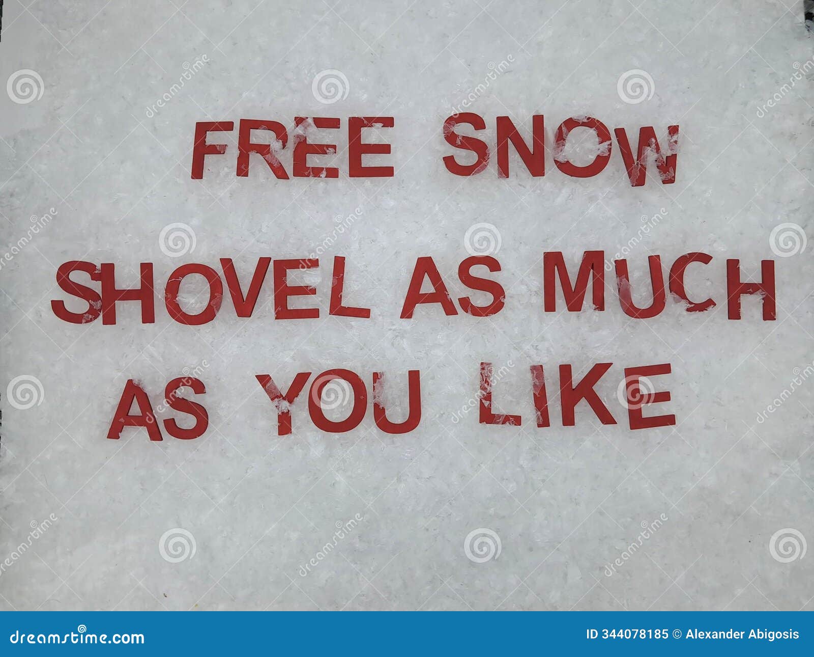 Free snow winter message stock image. Image of poster - 344078185