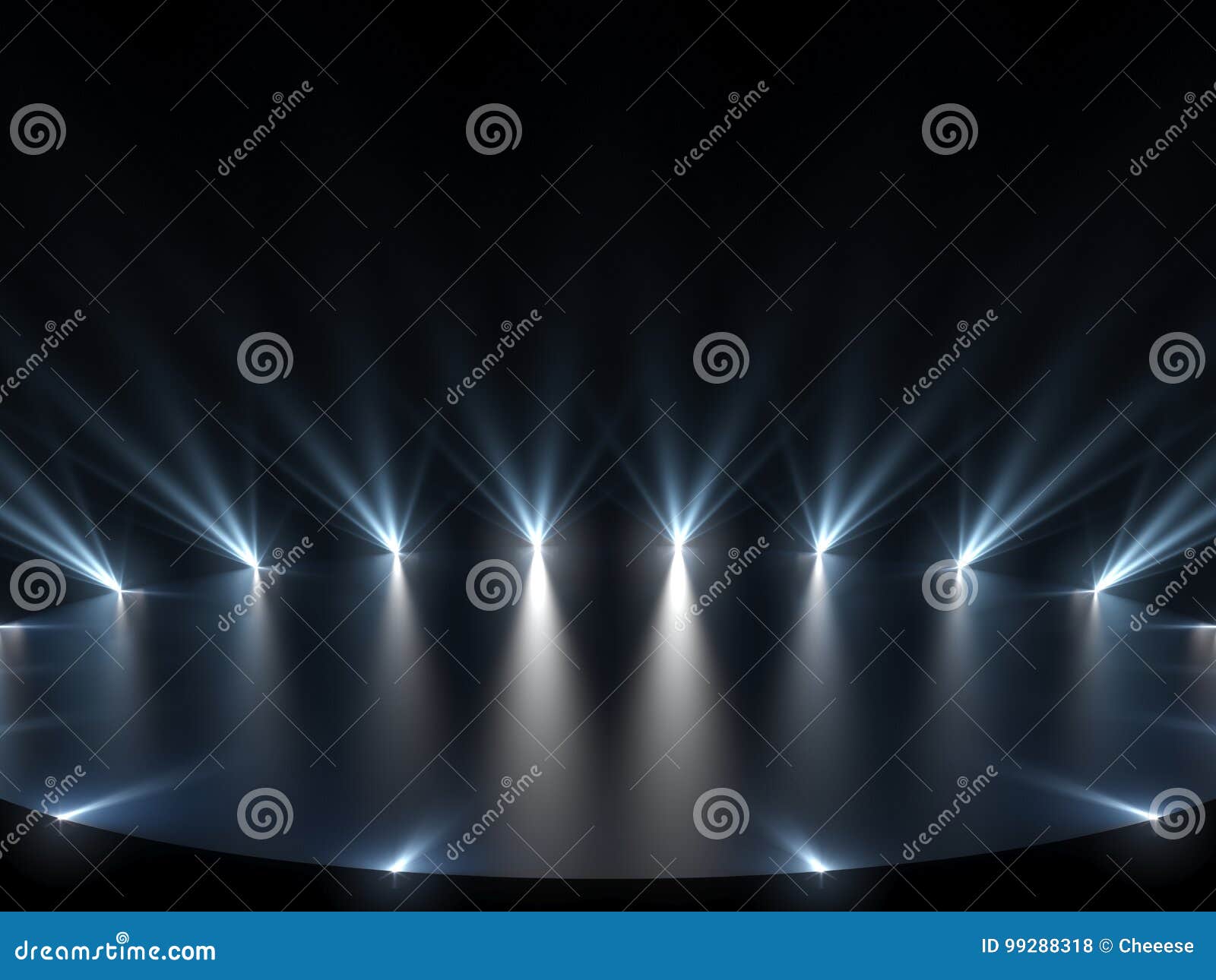 Free Stage with Lights, Lighting Devices Stock Photo - Image of ...